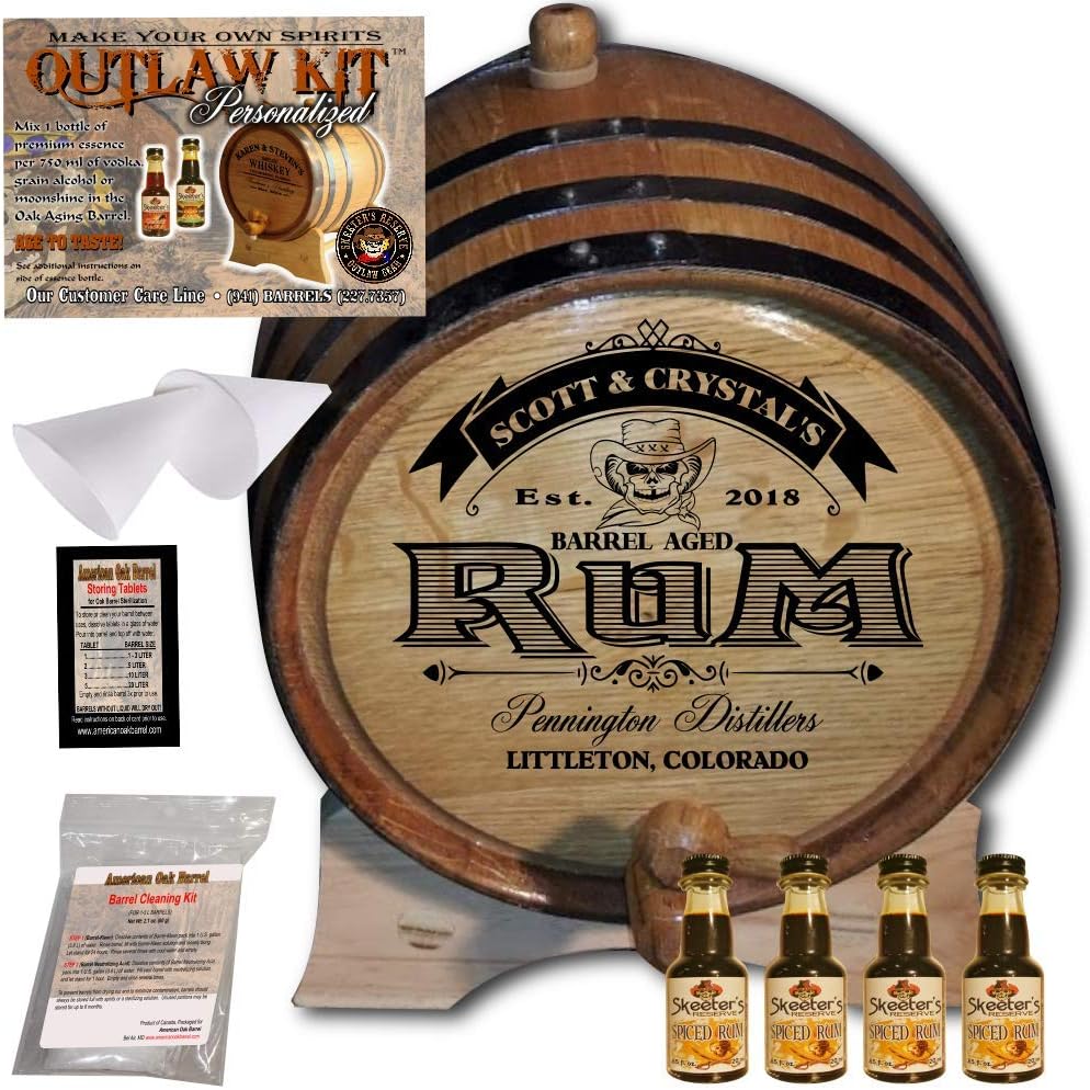 Amazon.com: Personalized Rum Making Kit (100) - Create Your Own Spiced ...