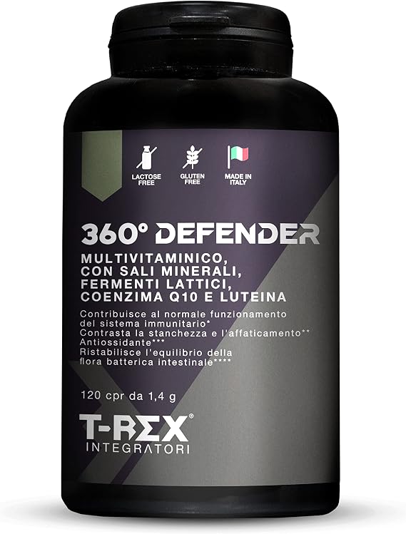 Multivitaminico Multiminerale con Fermenti Lattici, Vitamina D, Acido ...