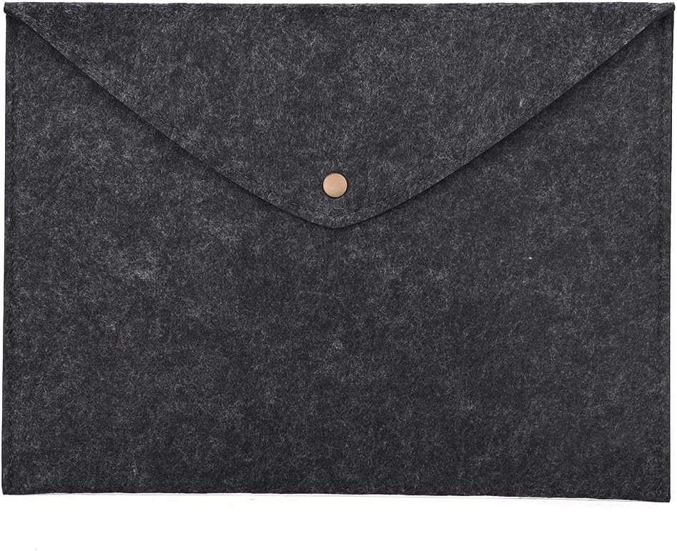 2 Pack 13 Inch Felt Envelope Sleeve Computer Case, Felt Tablet Sleeve ...