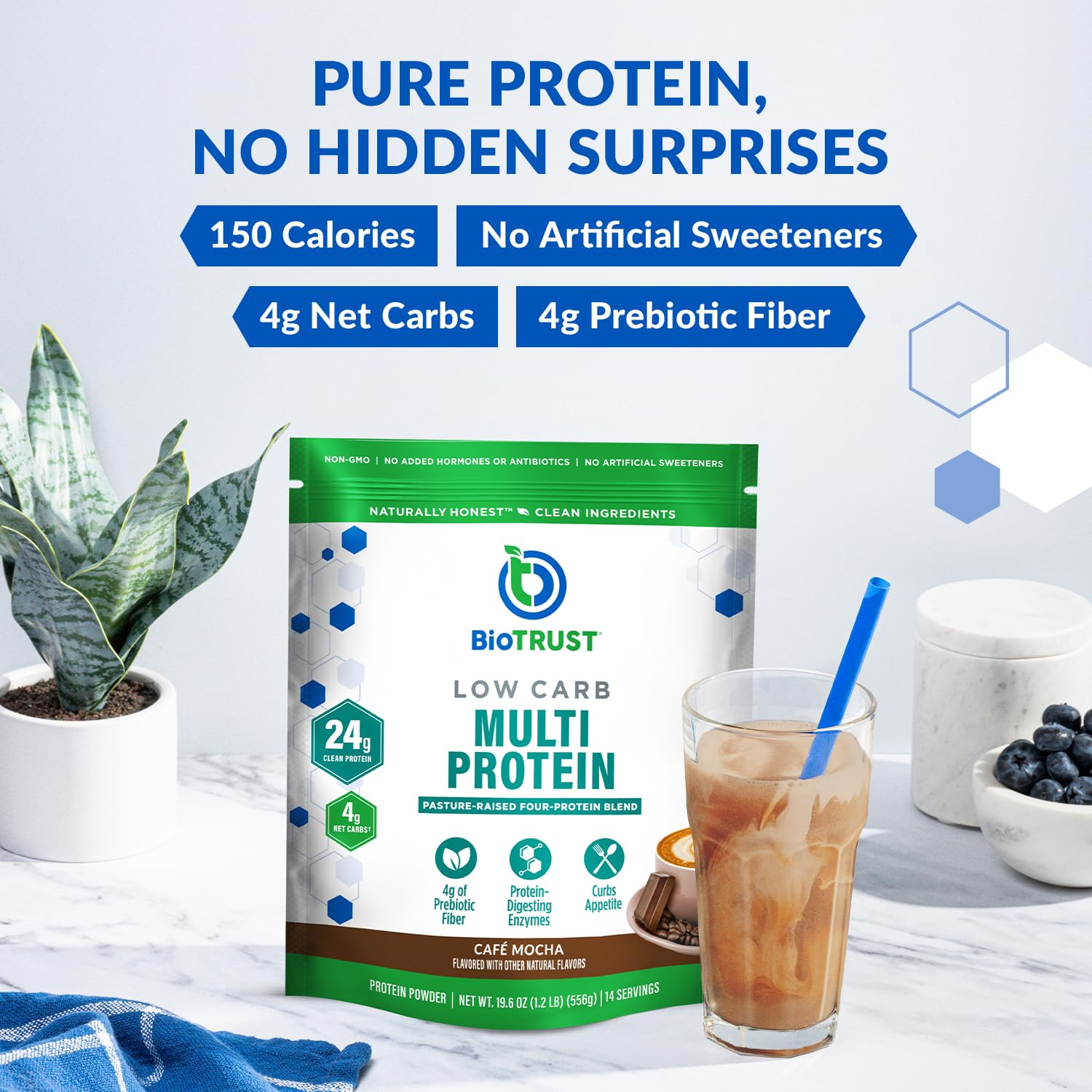 Snapklik.com : BioTrust Low Carb Protein Powder Delicious Whey & Casein ...
