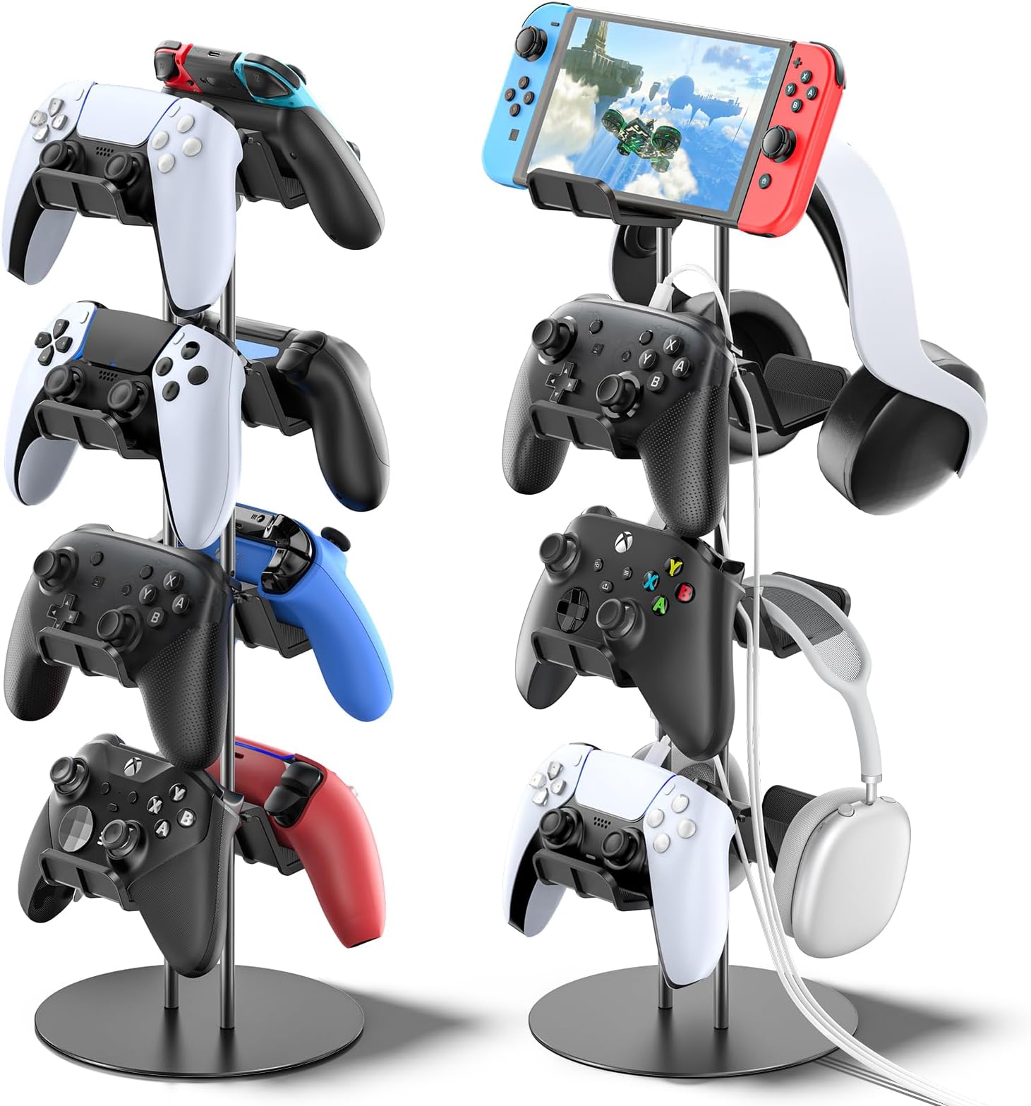 Amazon.com: Kytok Controller Stand 4 Tiers with Cable Organizer for ...