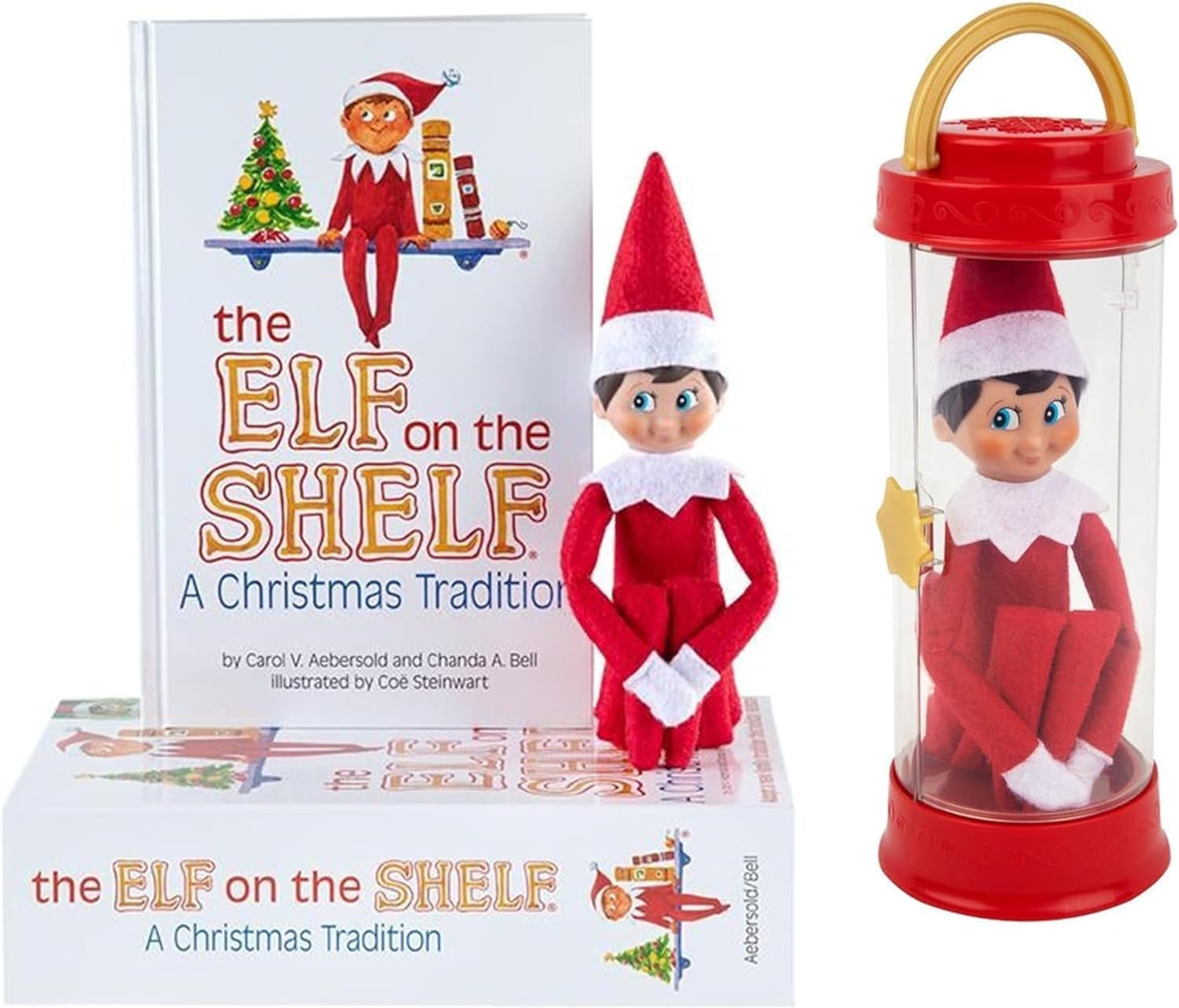 Amazon.com: Elf on The Shelf - Blue Eyed Boy Scout Elf & Scout Elf Carrier
