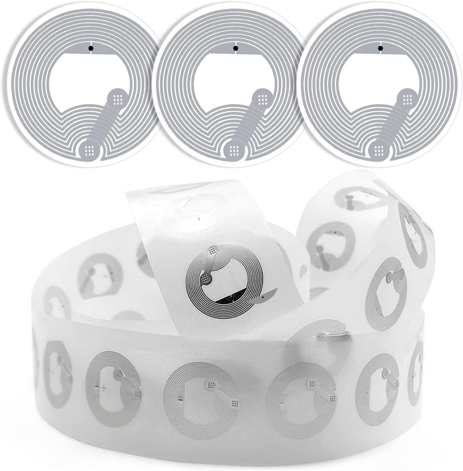 Amazon.com : 30 PCS NFC Tags Sticker with NTAG213 Blank Chips NFC ...