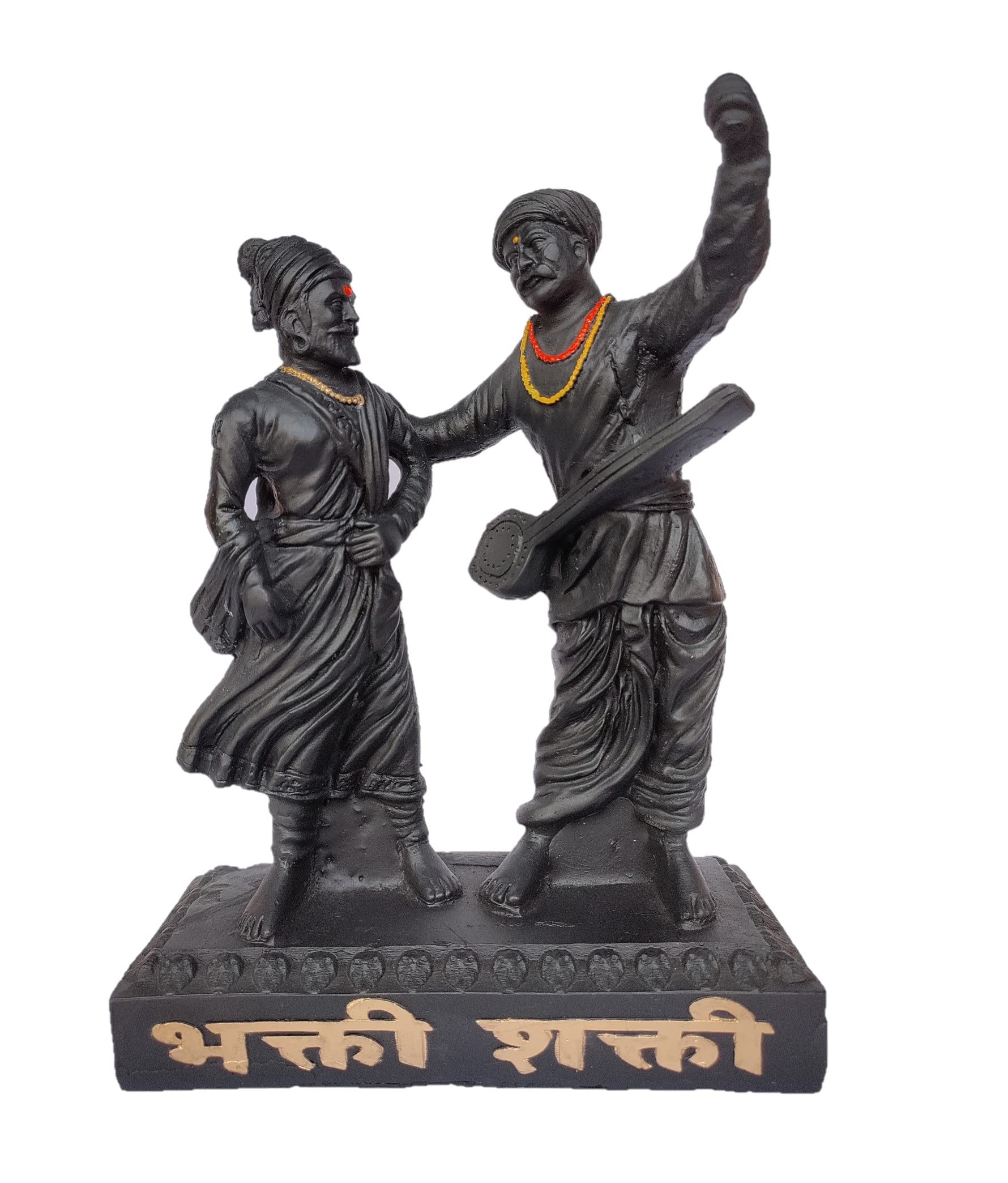Buy VRUSHAM CREATIONS - Chatrapati Shivaji Maharaj Murti with Sant ...