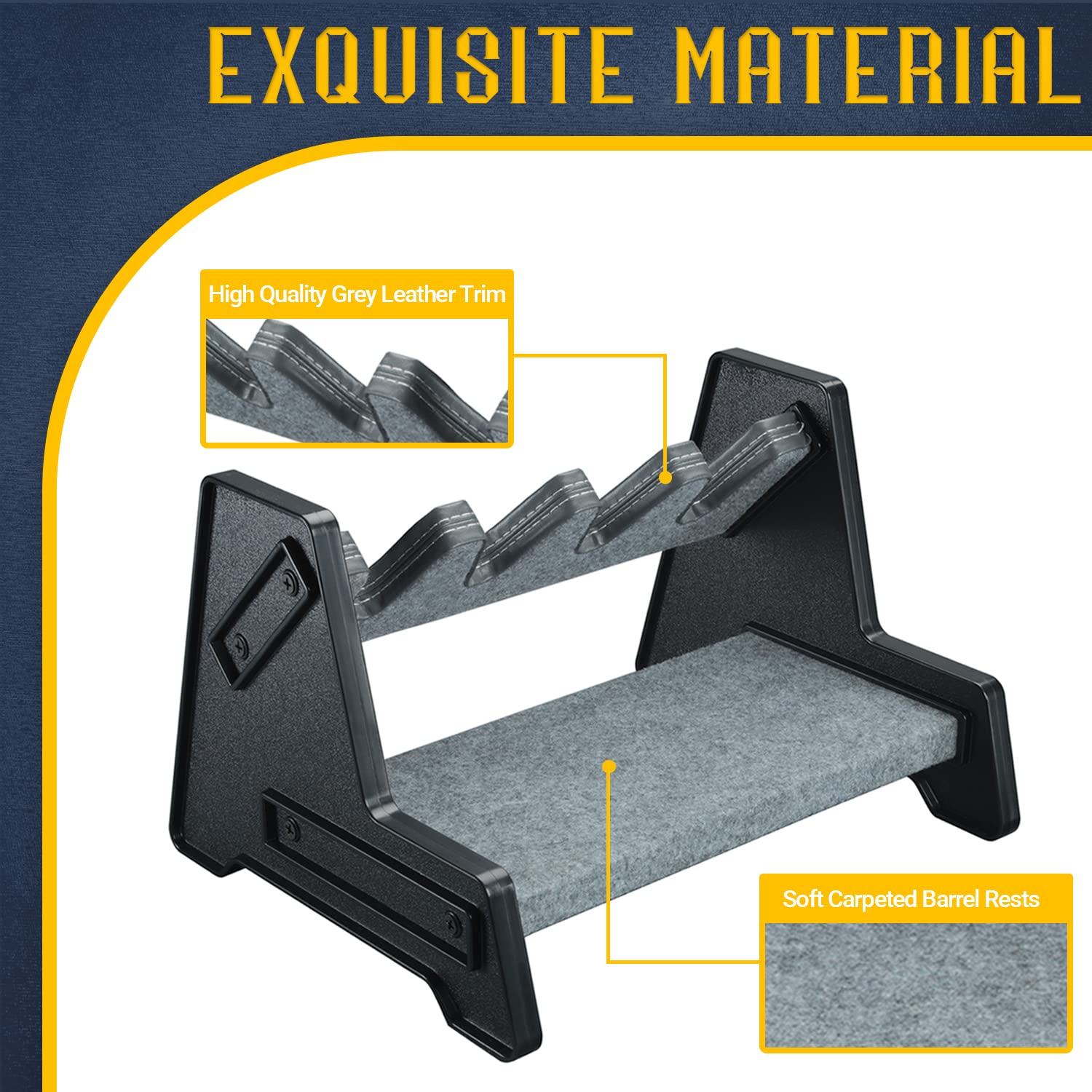 Snapklik.com : Pistol Rack,Mind And Action Deluxe Handgun Rack Stand ...