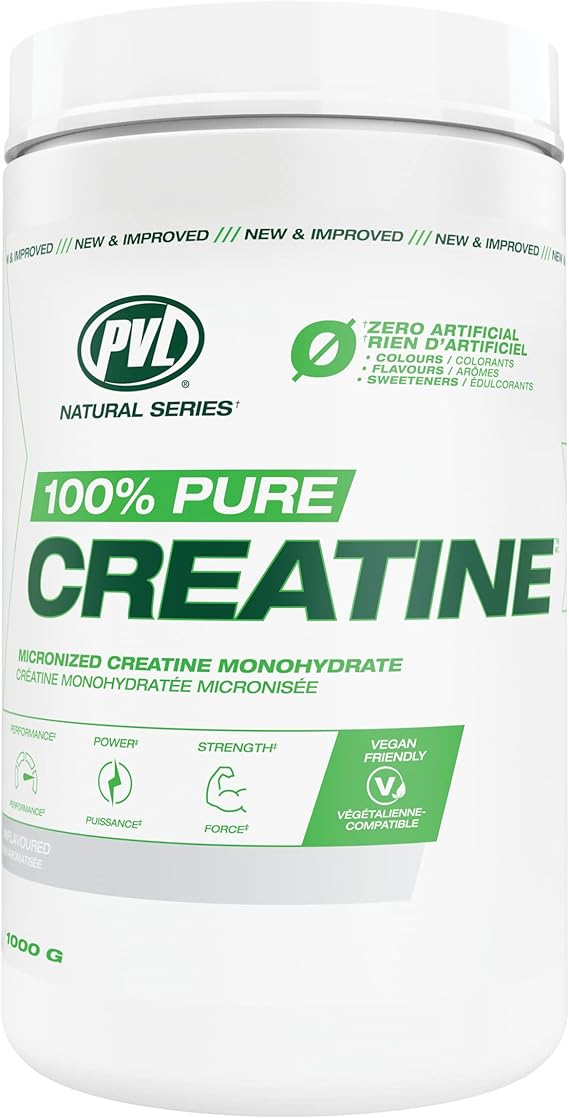 PVL 100% Pure Creatine - Boost High-Intensity Performance