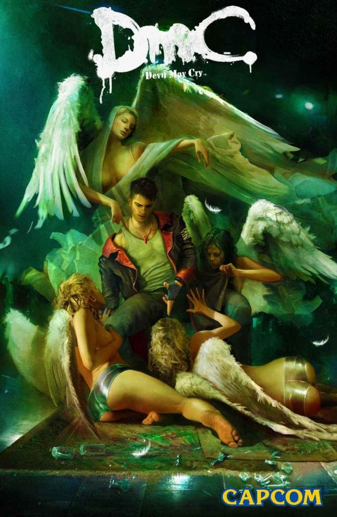 DMC Devil May Cry (B) 24x36 Inch Large Poster - Da Vinci Posters ...