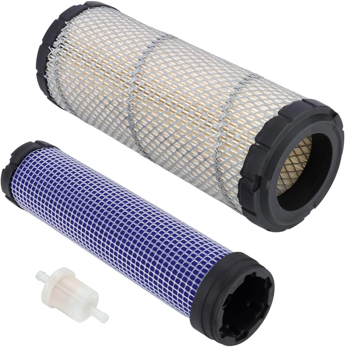 Amazon.com: Hipa Inner & Outer Air Filter for Kawasaki 11013-7044 ...