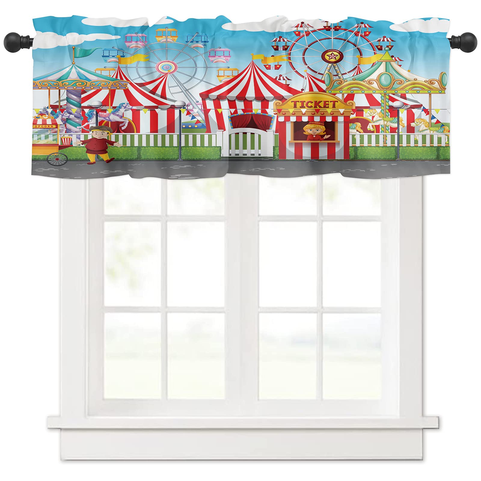 Cartoon Ticket Window