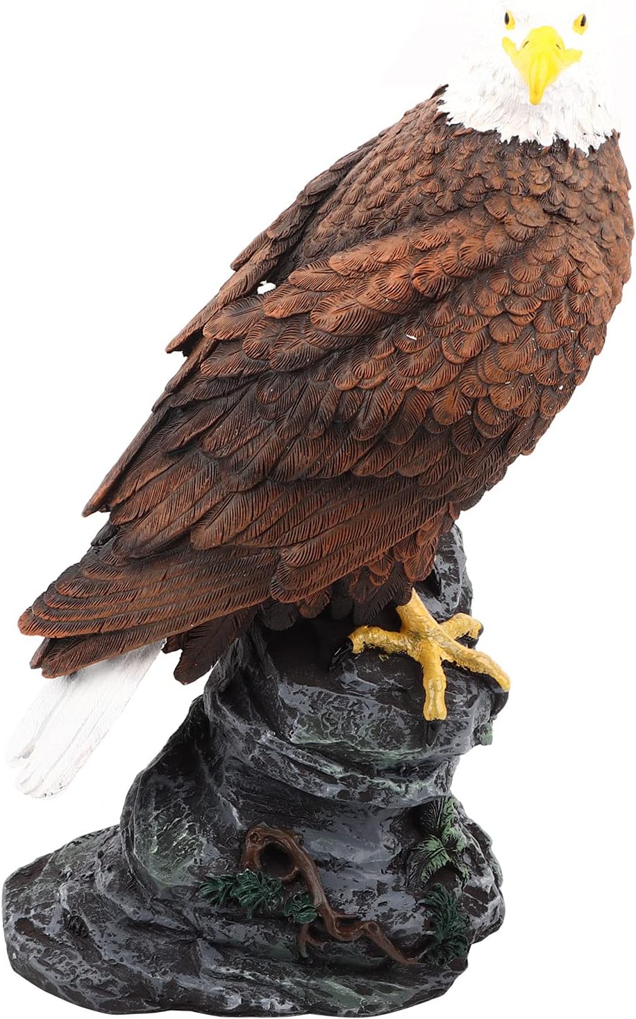 Eagle Statue, Resin Hawk Decoy Simulated Fake Hawk Versatile Garden ...