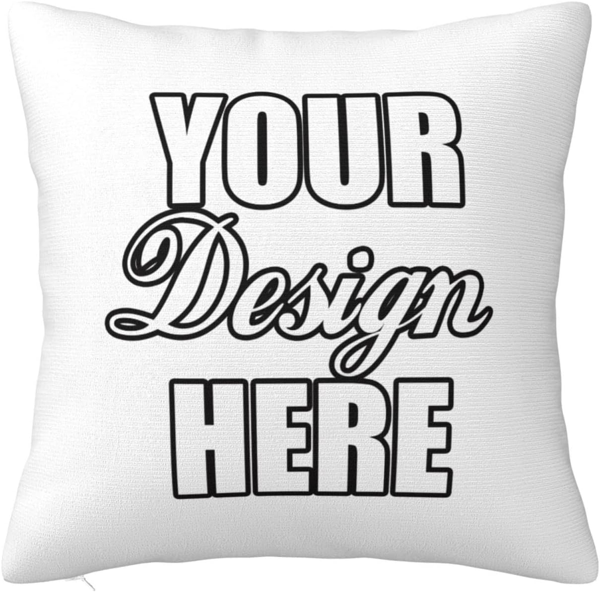 Amazon.com: LEOKRUN Custom Pillowcase with Picture Design Your Own ...