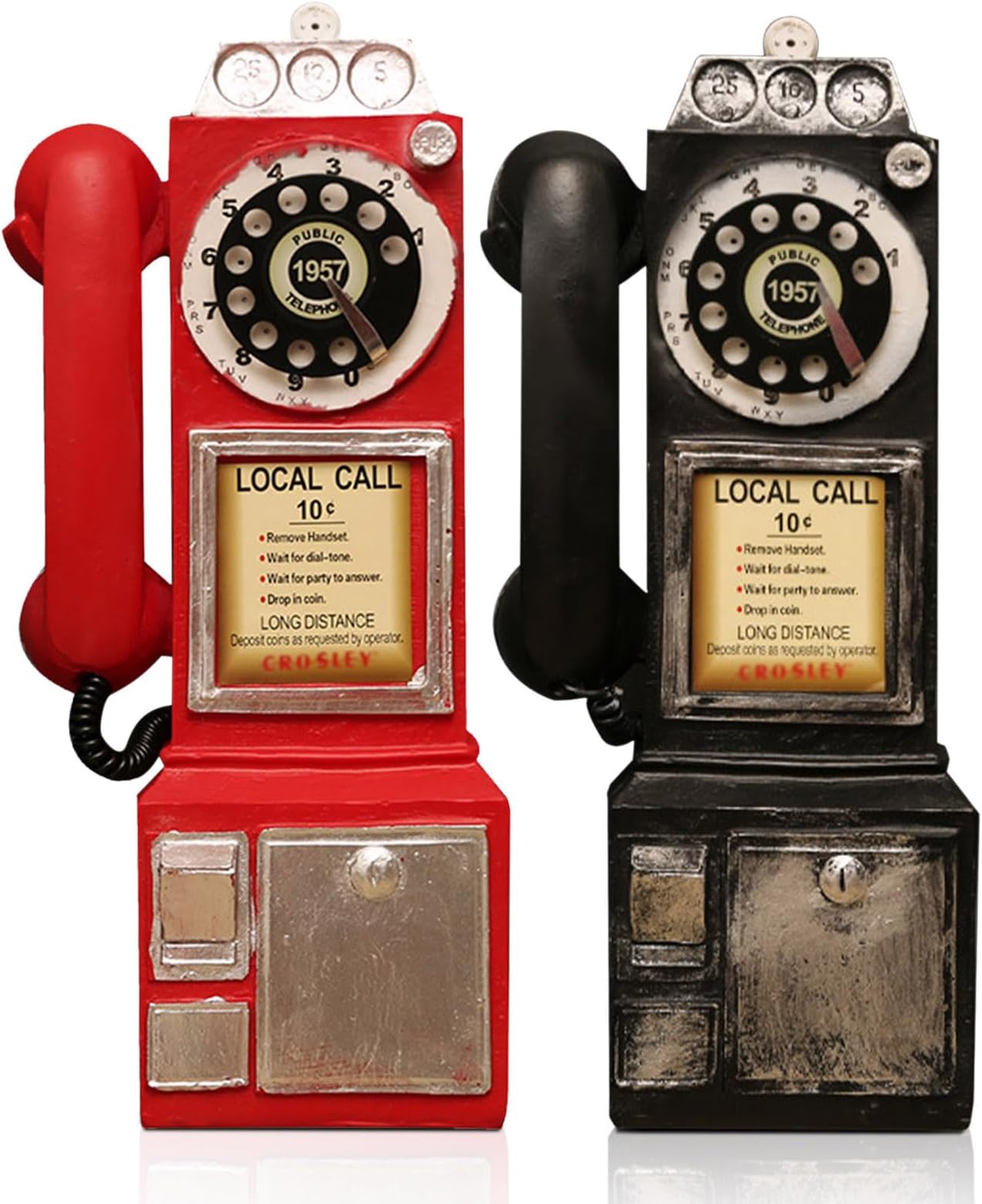 Amazon.com: Guyifuny Vintage Telephone Model - L 3.74" x W 2.95" x H11 ...