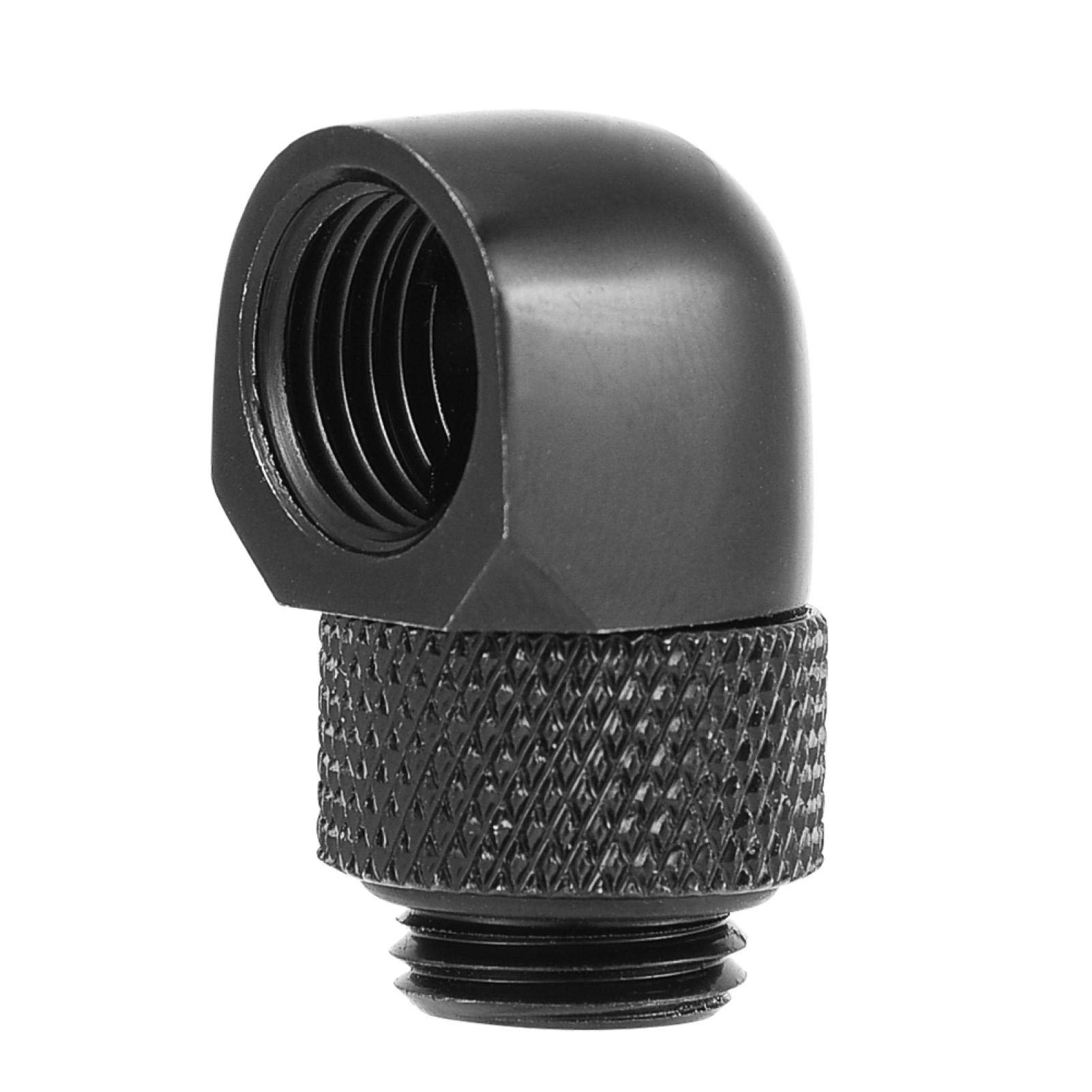 Richer-R Water Cooling Fitting, 90 Degrees PC Water Cooling Two-Touch ...