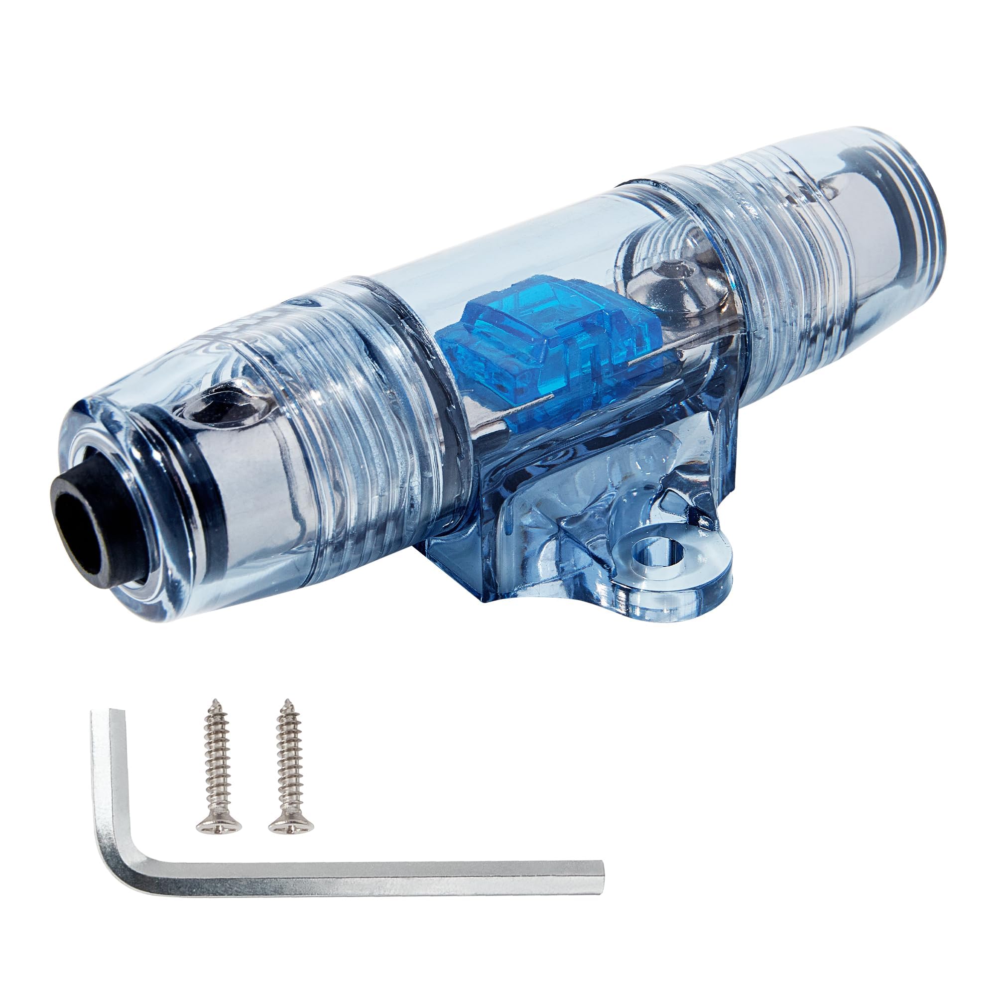 Snapklik.com : 60 AMP Inline Mini ANL Fuse Holder, 4/6/8 Gauge In 4/6/8 ...