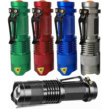 GaiGaiMall Mini LED Flashlight Single Mode Small Tactical Flashlights ...