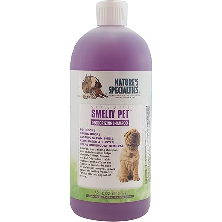Amazon.com: Nature's Specialties Deodorizing Dog Shampoo for Pets ...