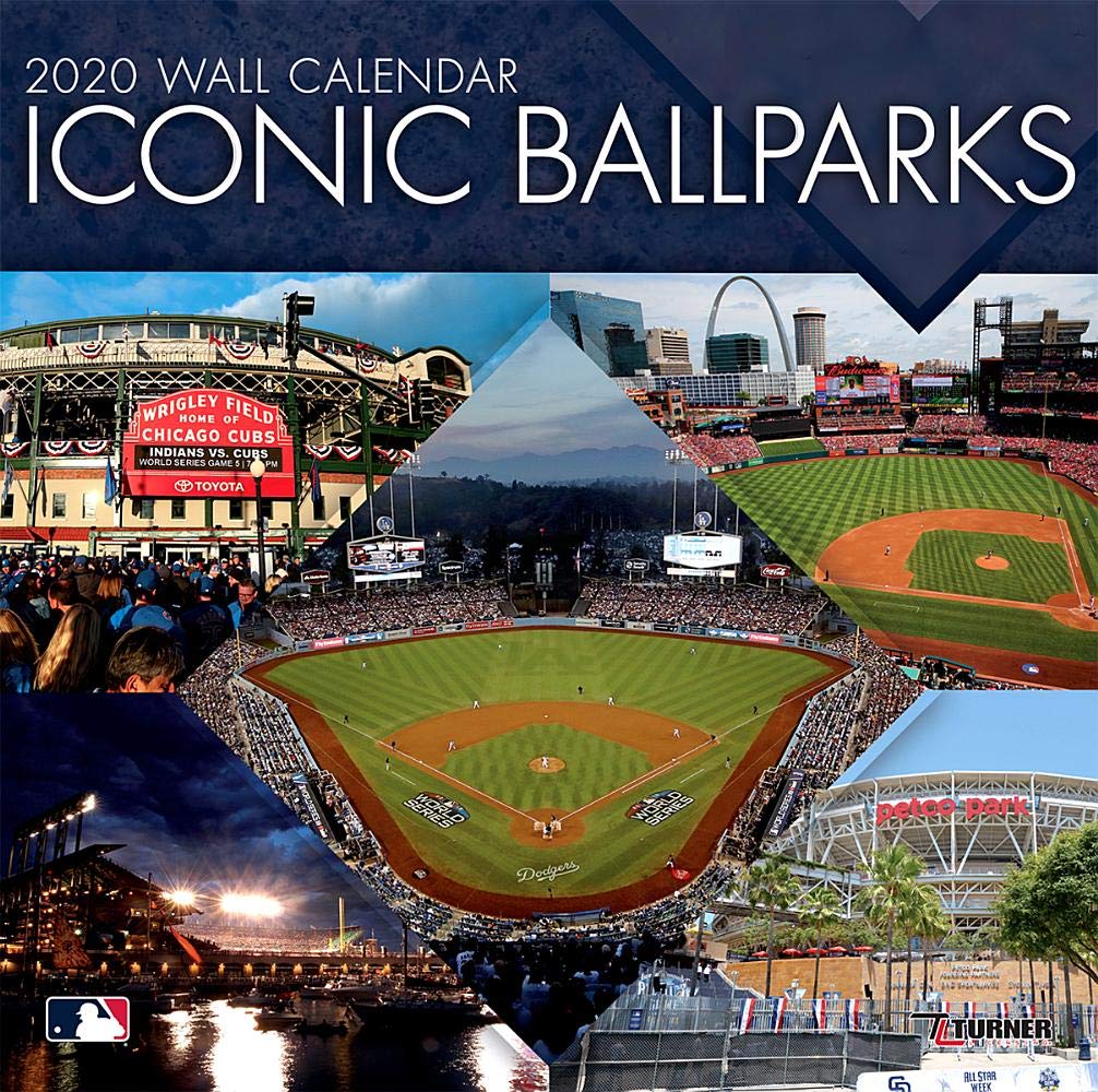 Mlb Iconic Ballparks 2020 Calendar: Lang Companies, Inc.: 0841622136124 ...