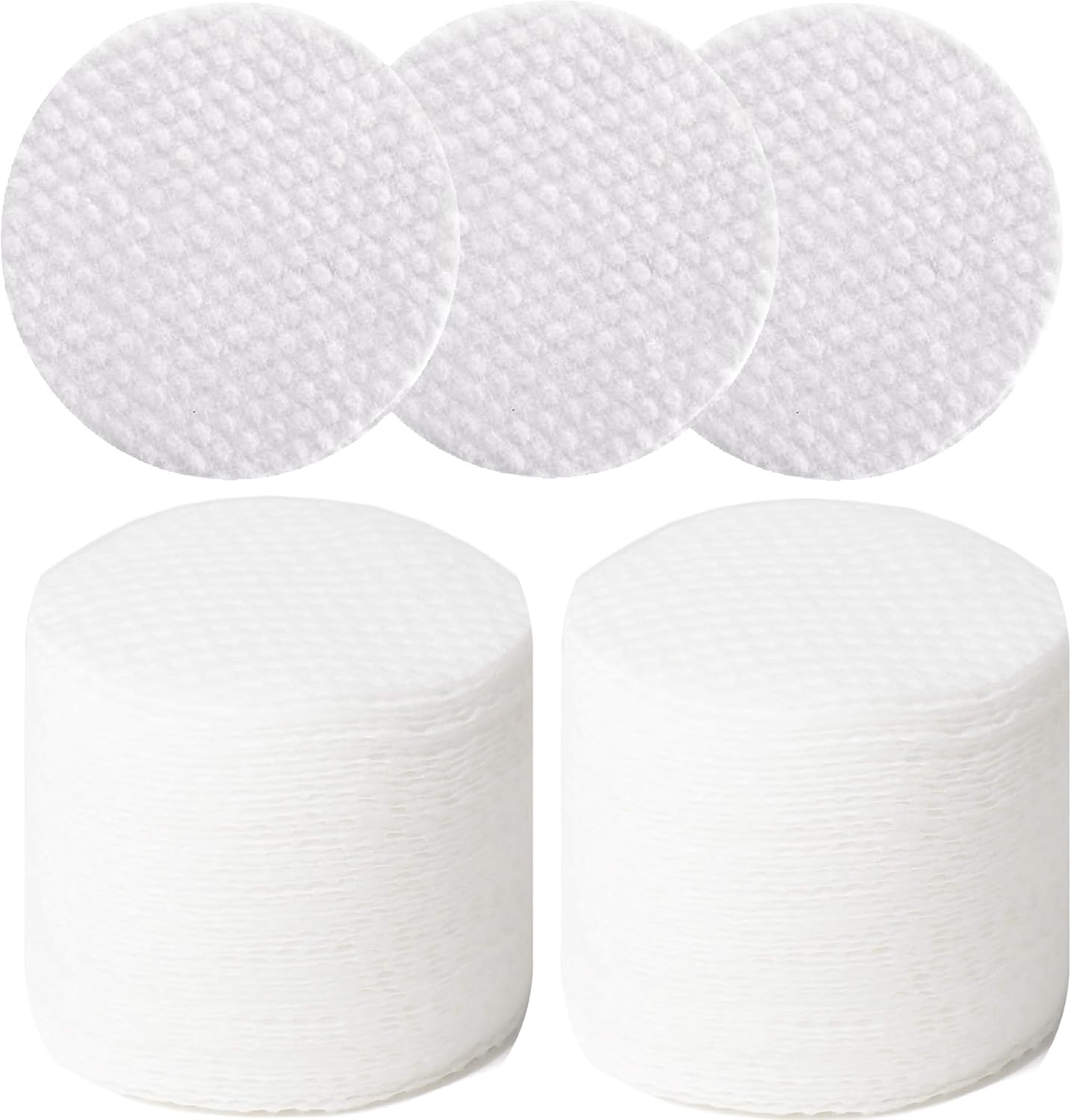 Amazon | YOYOSOFT コットン ふきとり用 丸型 トナーパッド 詰め替え 240枚 化粧水用 凹凸エンボス 薄型 コットンパック 100%天然コットン スキンケア ネイルオフ ...