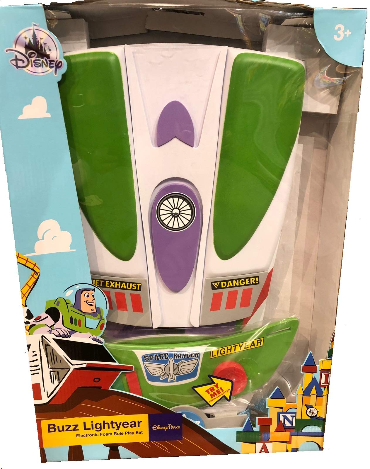 Buy Disney Toy Story Buzz Lightyear Electronic Foam Role Play Set ...