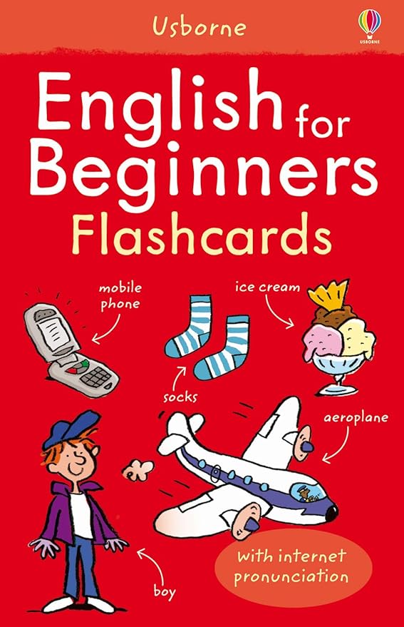 English for Beginners (Usborne Language for Beginners Flashcards ...