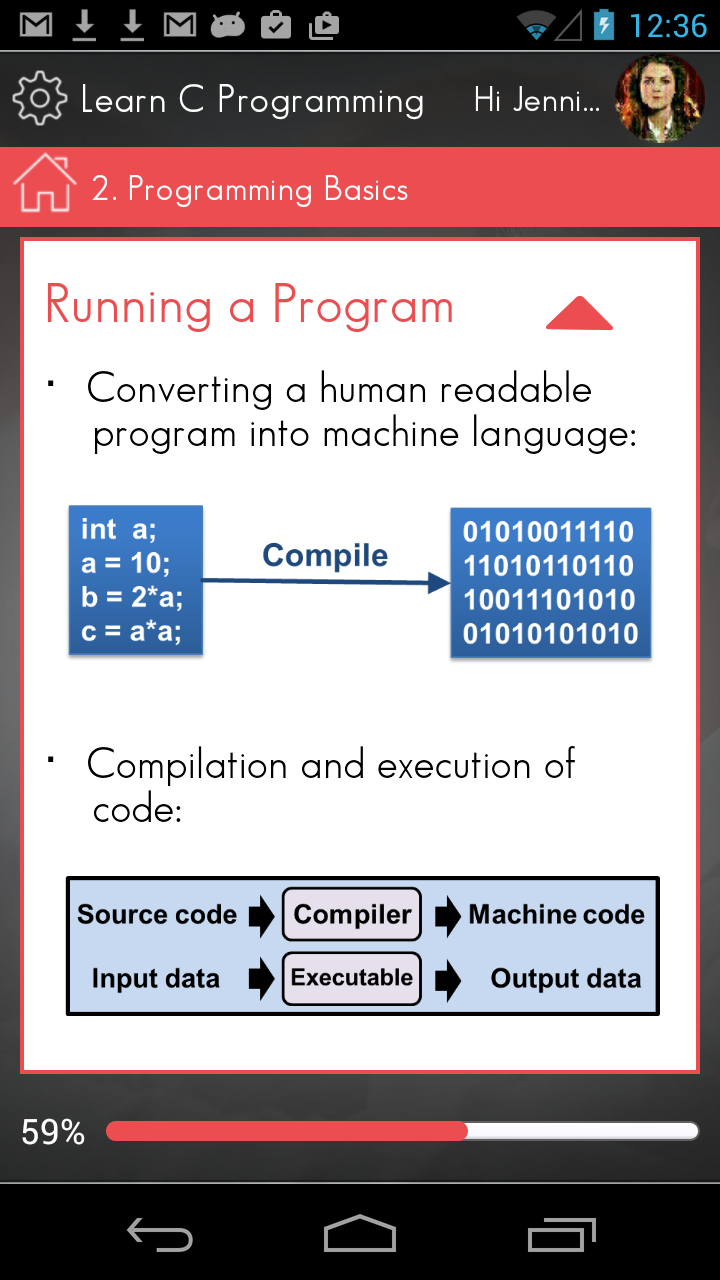 Learn C Programming By Golearningbus App On Amazon Appstore