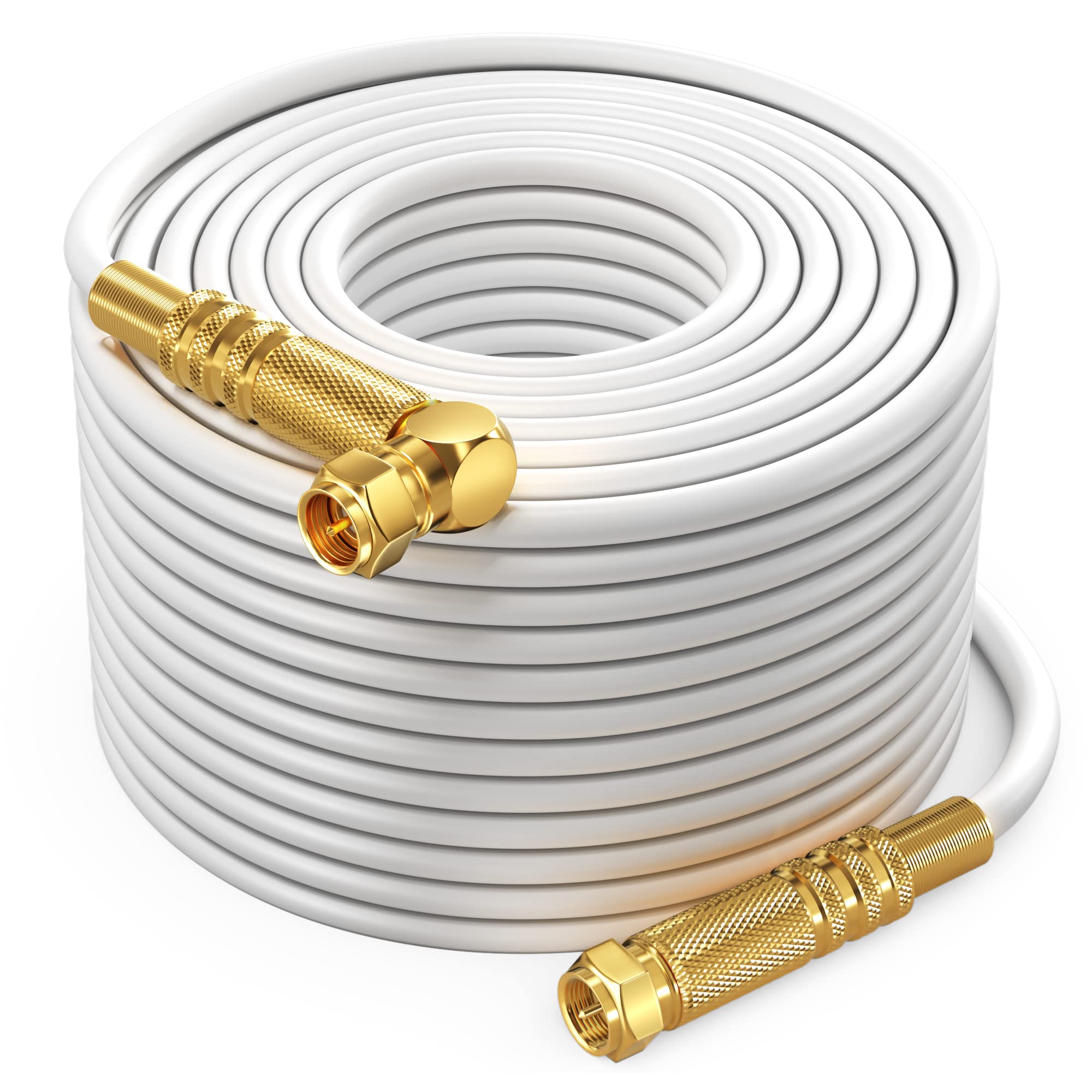 Snapklik.com : RG6 Quad Shield Coaxial Cable 250 Feet