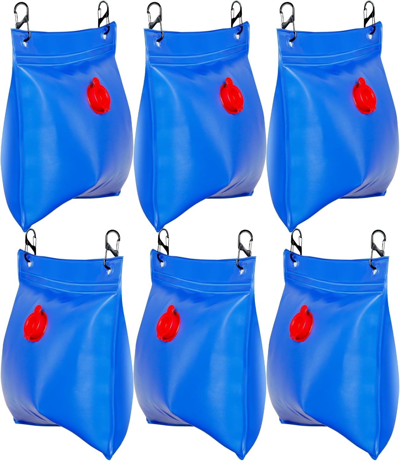 Amazon.com : Outdino Pool Water Cover Bags - 6pcs Pool Cover Weight ...