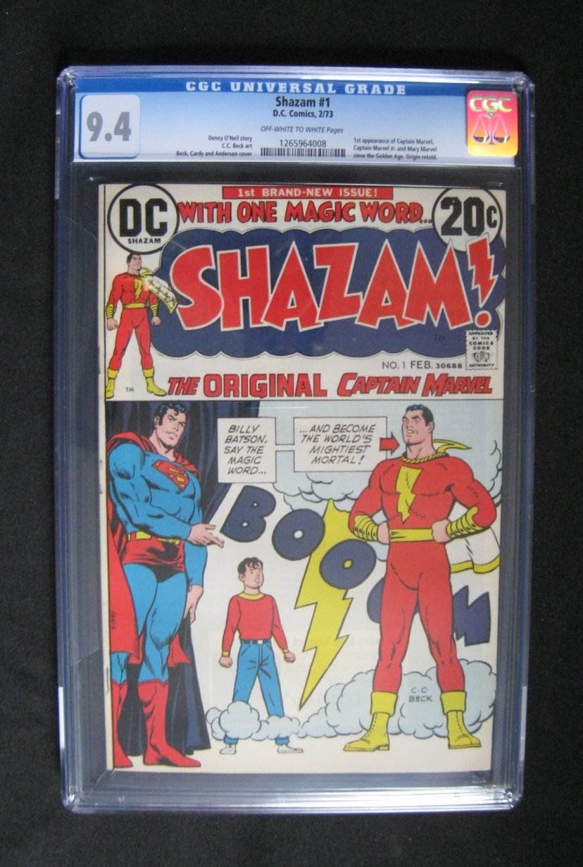 Amazon.com: Shazam! #1 "1st Revival of Original Captain Marvel Since ...