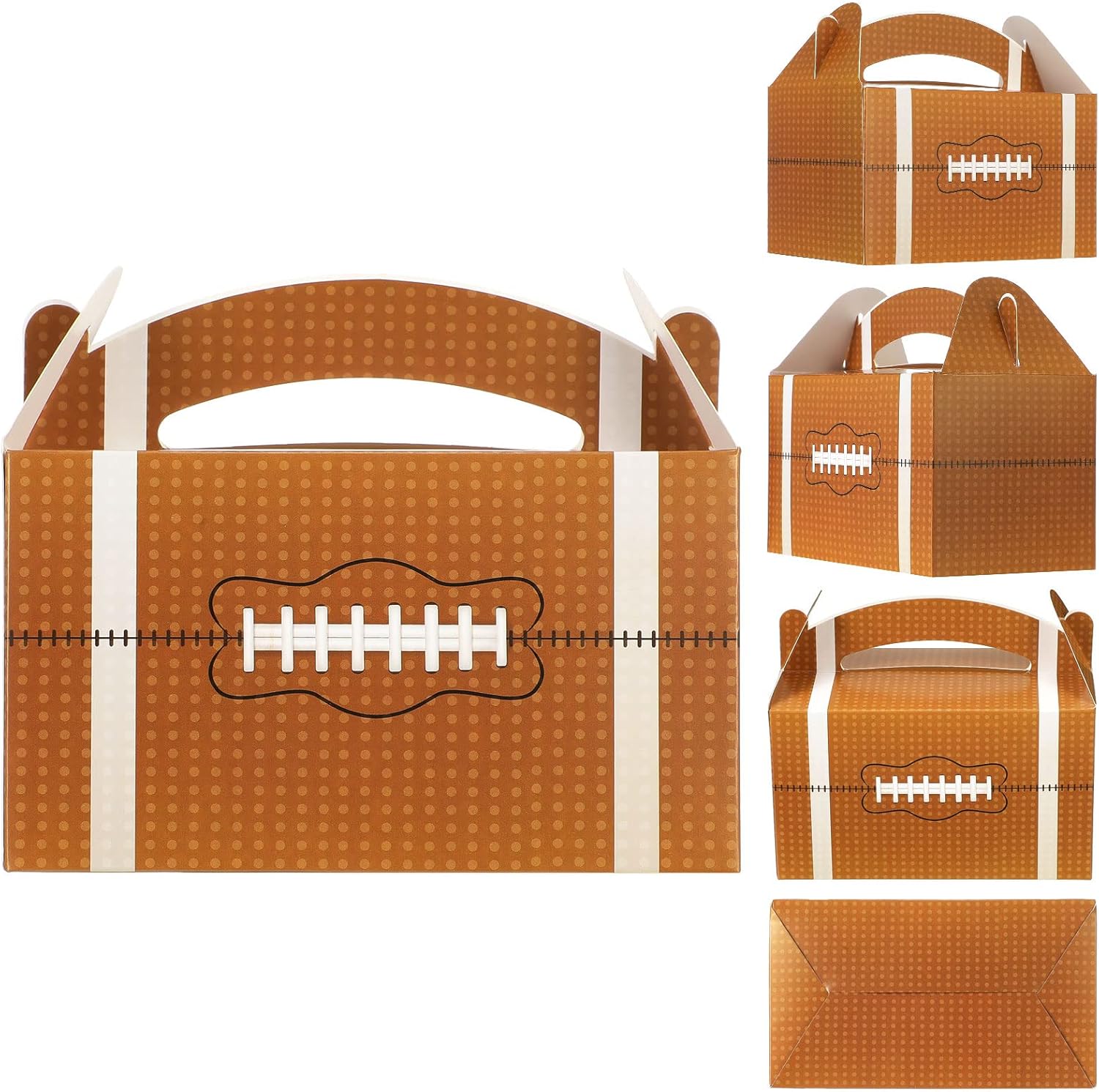 Amazon.com: Zhehao 42 Pcs Football Party Treat Boxes Gift Bulk Team ...