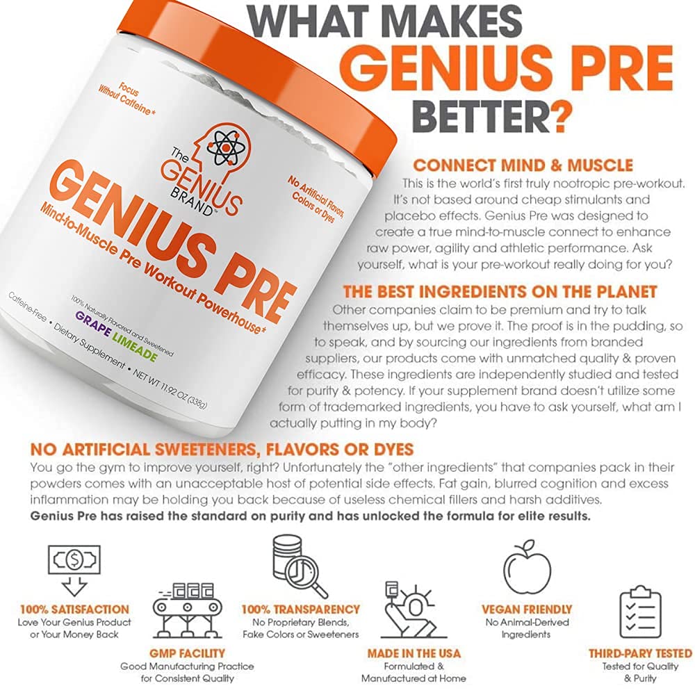 Genius Pre Workout - Polvo no...B01M6A0KR0 | Encarguelo.com