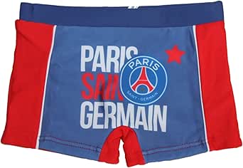PARIS SAINT-GERMAIN PSG-Boxer de Bain Rouge-garçon : Amazon.fr: Mode