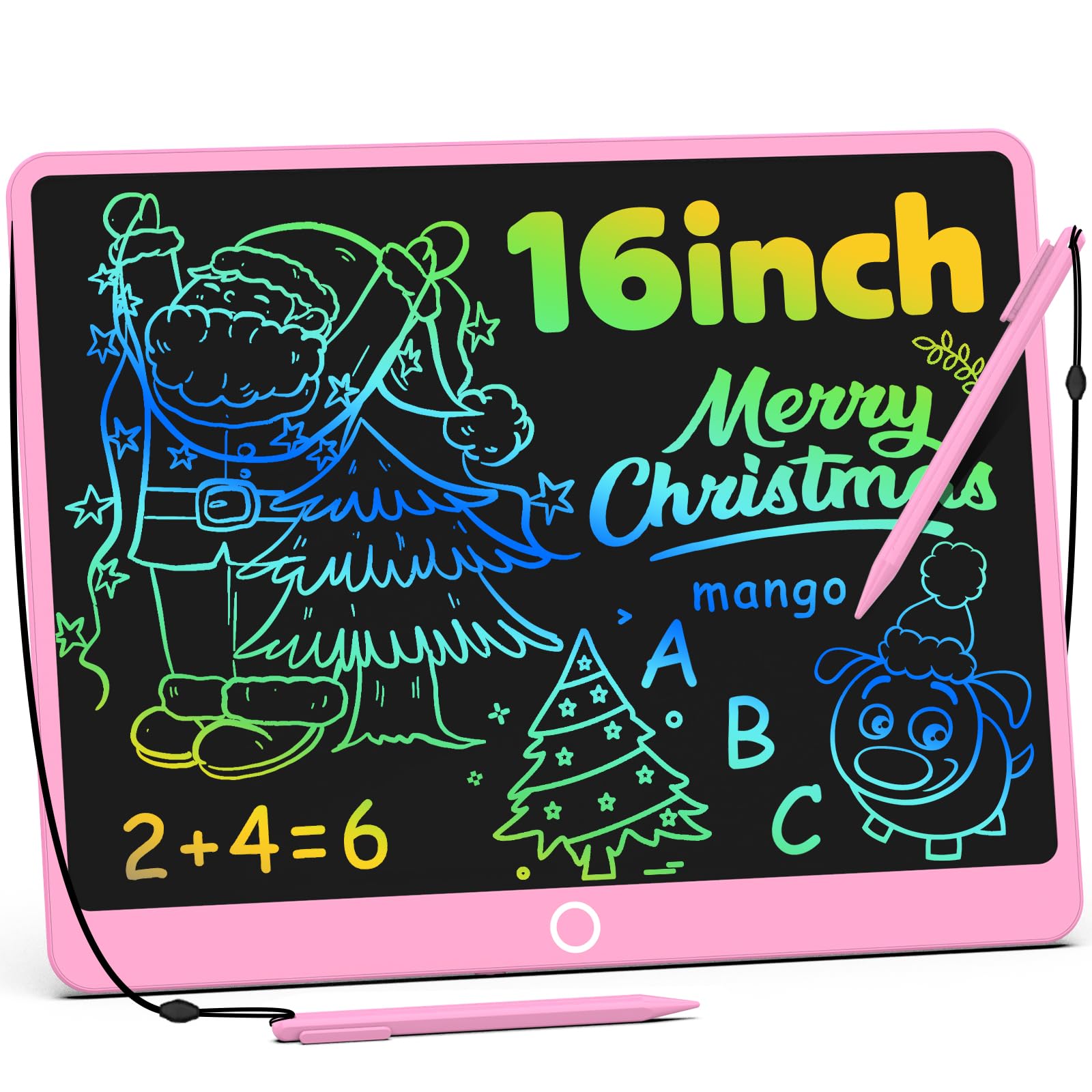 Amazon.com: BAVEEL LCD Writing Tablet, 16 Inch Colorful Toddler Doodle ...