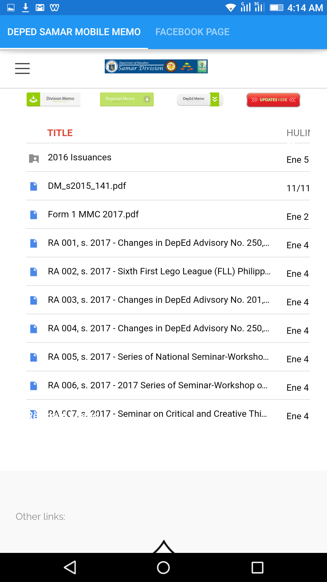 Deped Memo Mobile - App on Amazon Appstore