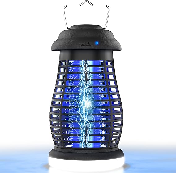 Amazon.com : Bug Zapper Outdoor & Indoor Cordless Mosquito Zappers with ...