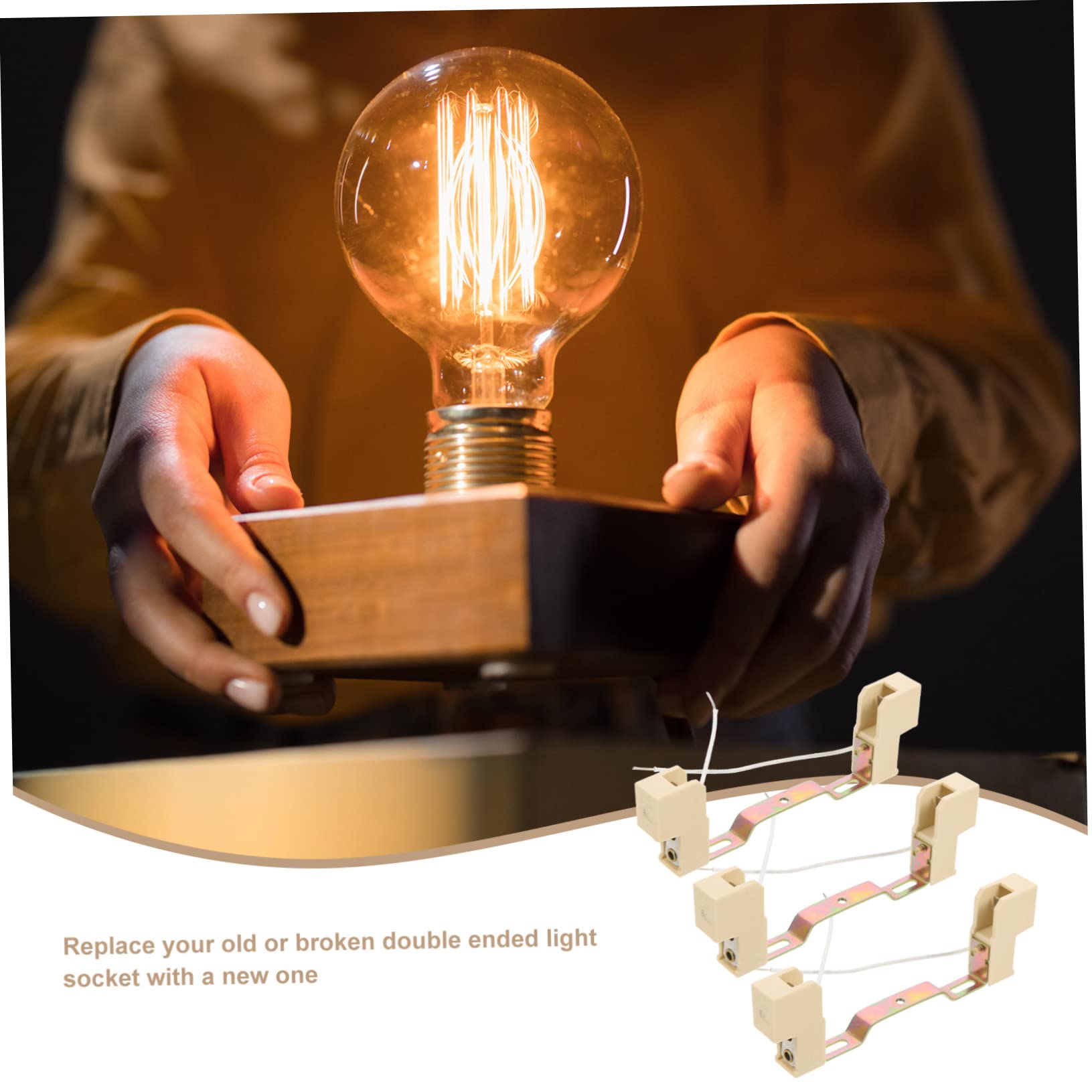 Light Bulb Socket Double