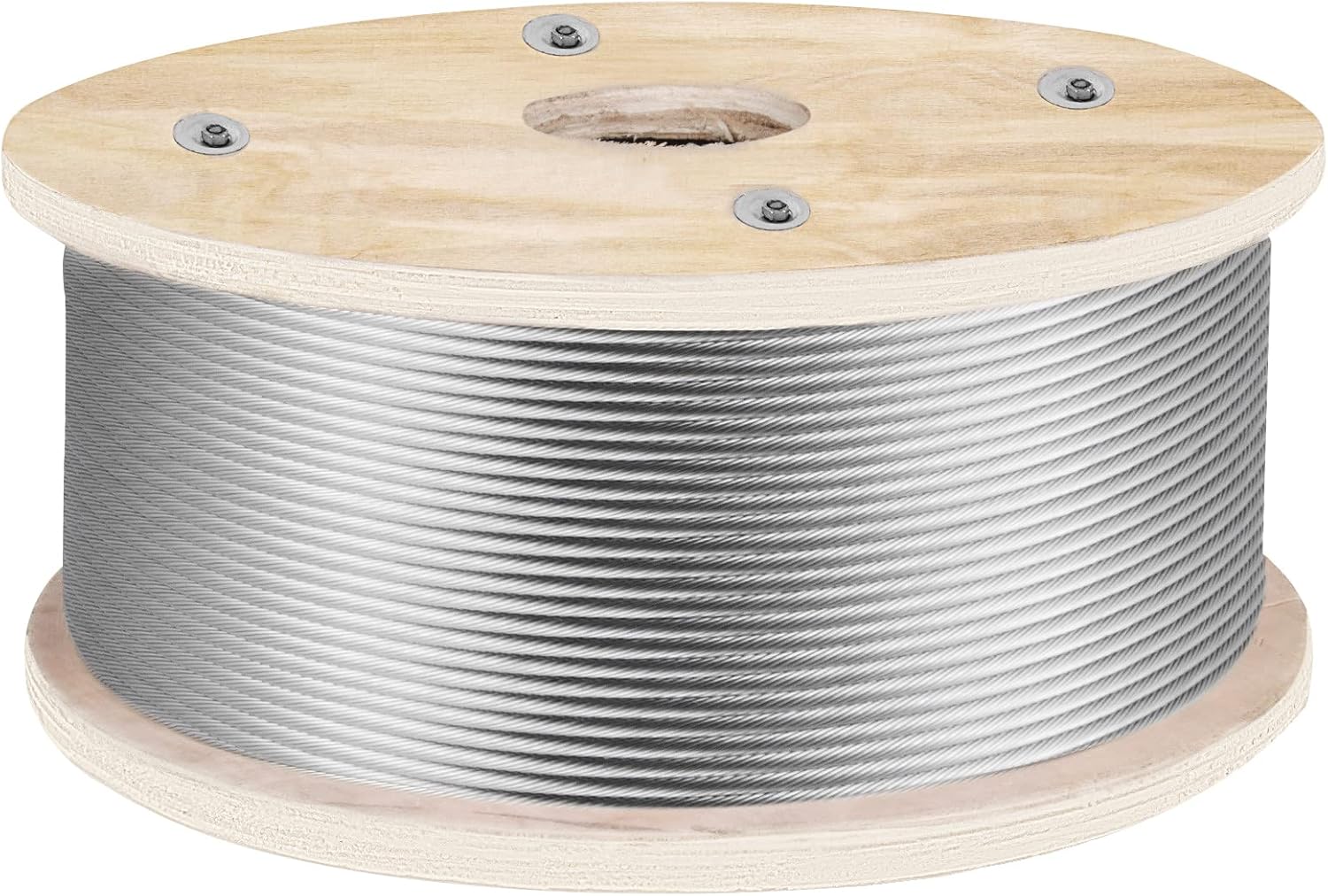 BestEquip 3/16 Stainless Steel Cable 500FT, T316 Marine Grade Wire Rope ...