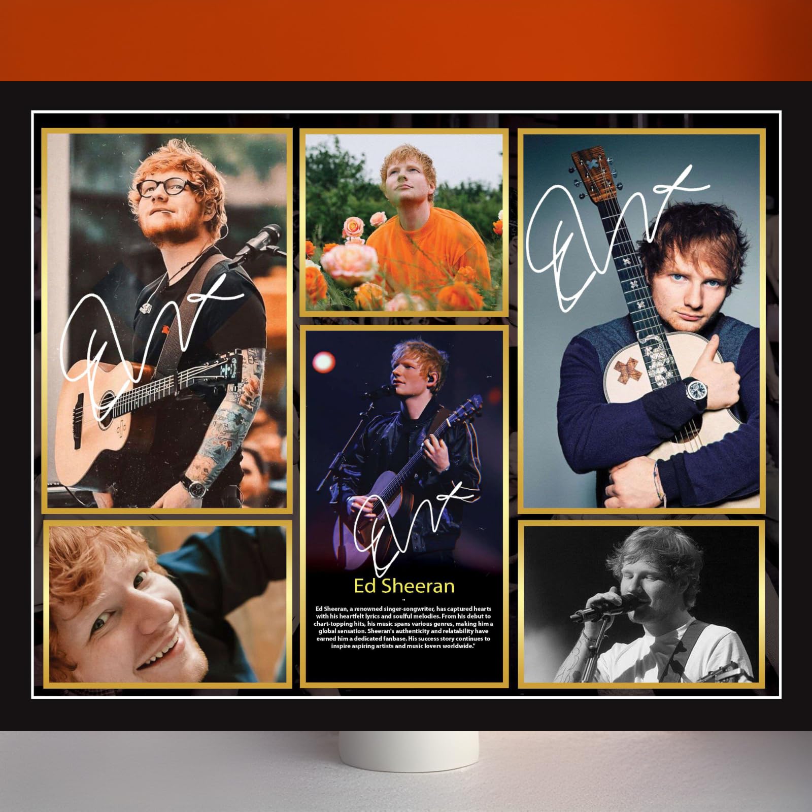 Ed Sheeran Lyrics Collage