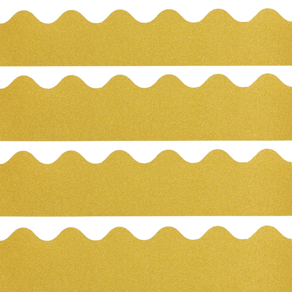 Buy 50 PCS Gold Bulletin Board Borders 55 8 Feet Glitter Bulletin buy-50-pcs-gold-bulletin-board-borders-55-8-feet-glitter-bulletin
