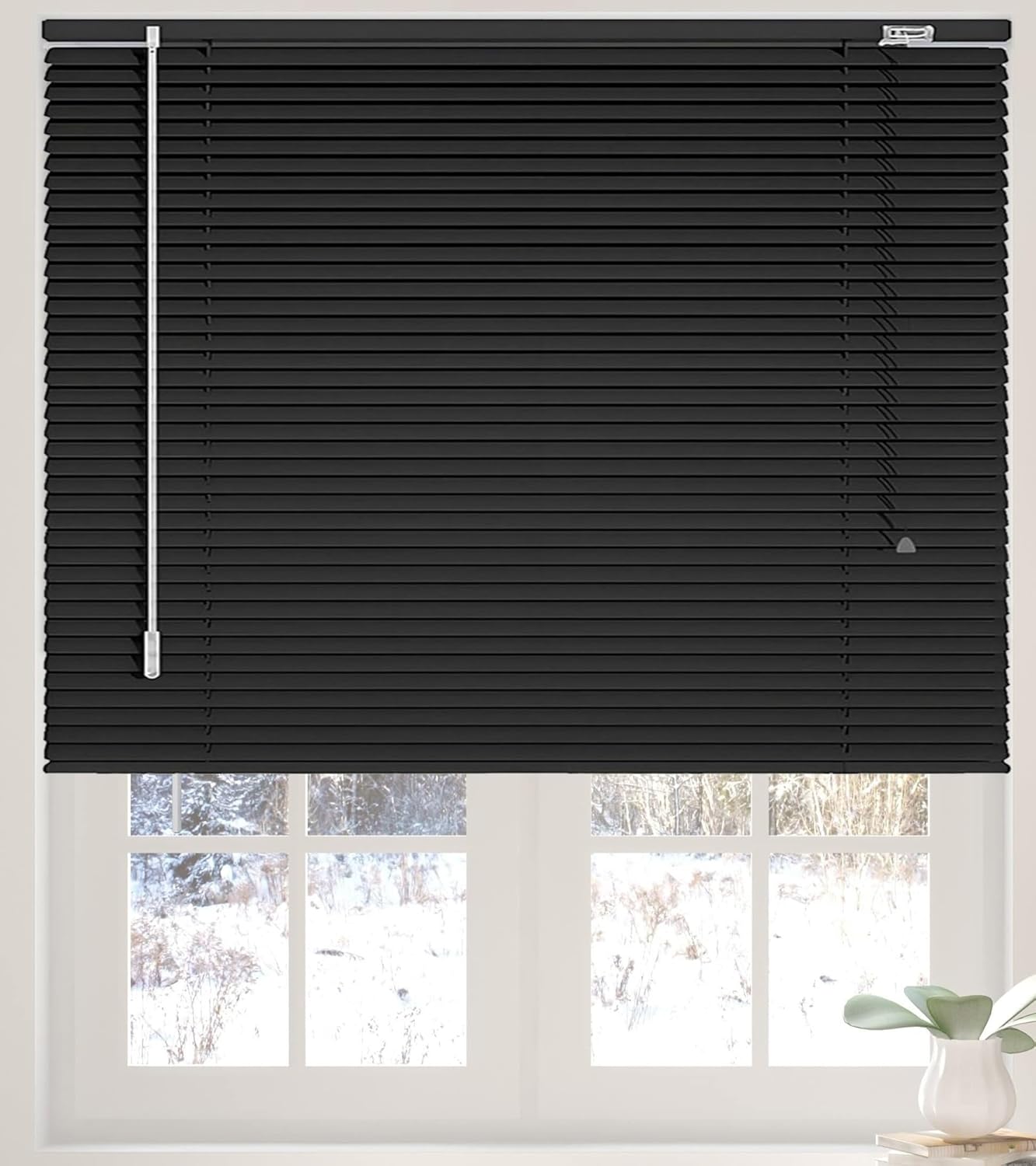 Amazon.com: Aluminum Mini Blind Cordless for Windows 18" 20" 22" 24" 26" 28" 32" 36" 42" 48" W ...
