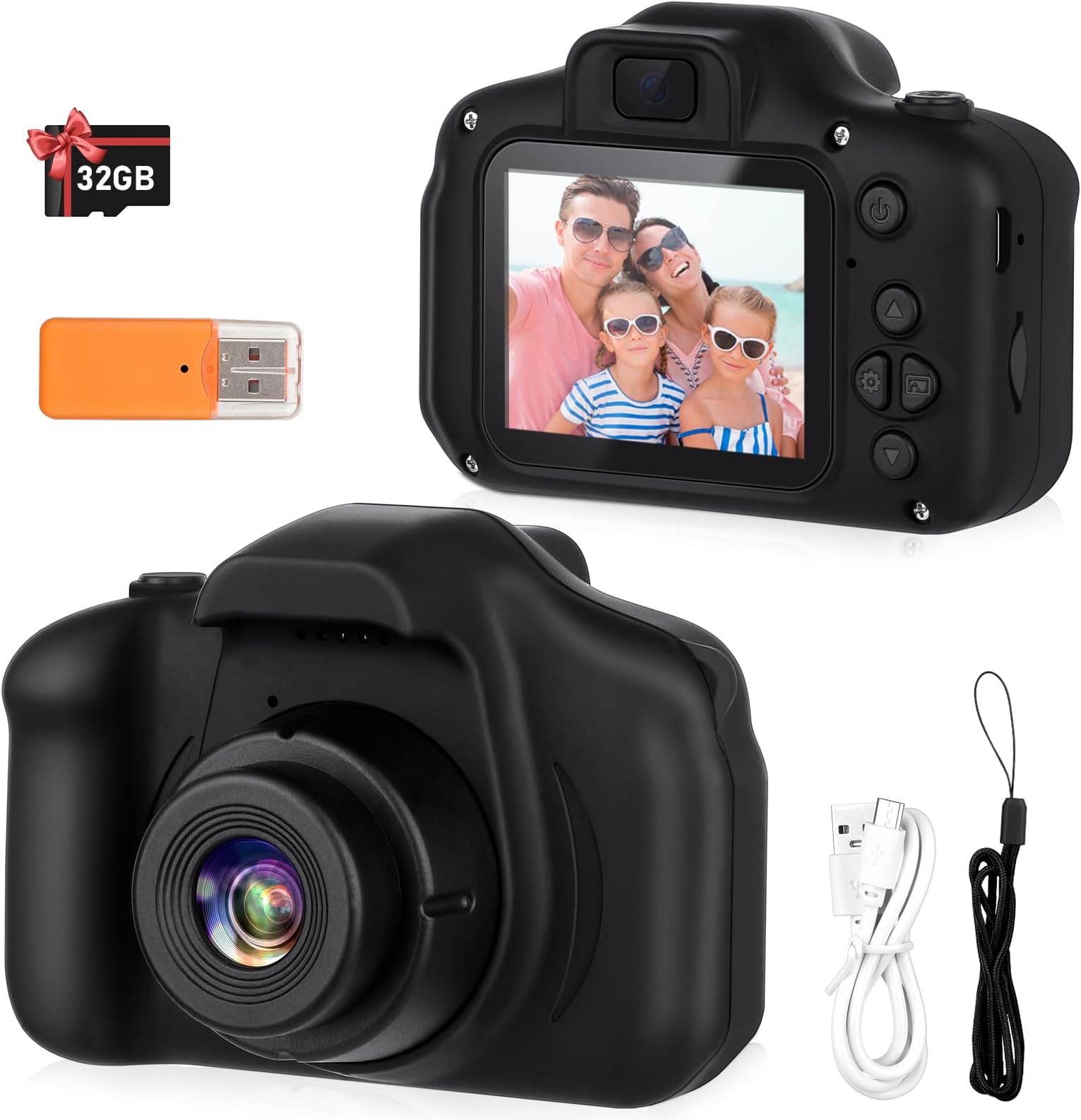 Amazon.com: Upgrade Kids Selfie Camera, Kids Camera Toys for 5-7 Year ...