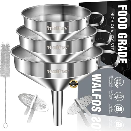 Amazon.com: Swissmar Stainless Steel Salt and Pepper Funnel: Salt And ...