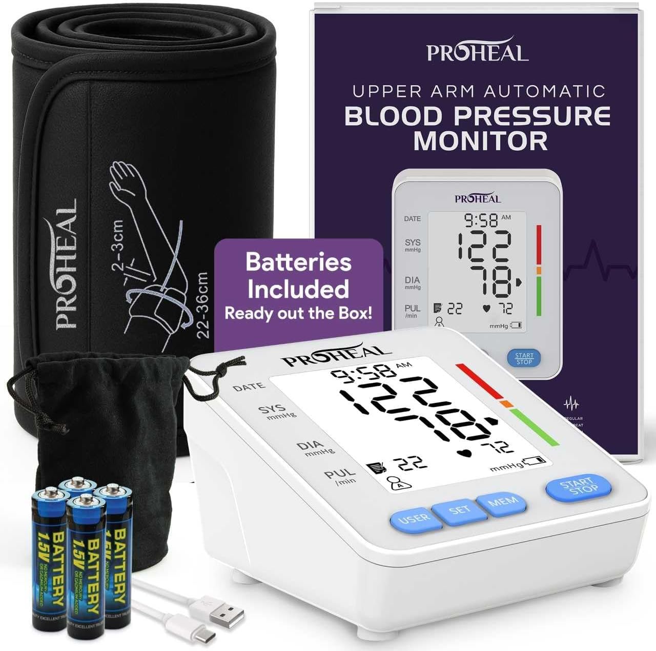 Amazon.com: Carrying Case for Omron 5 Series Wireless Upper Arm Blood ...