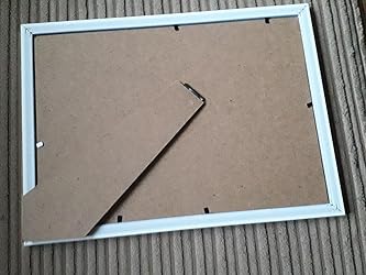 ASAB A4 Frame with 2 Wall Mounted Hooks with Quick Photo Insertion ...