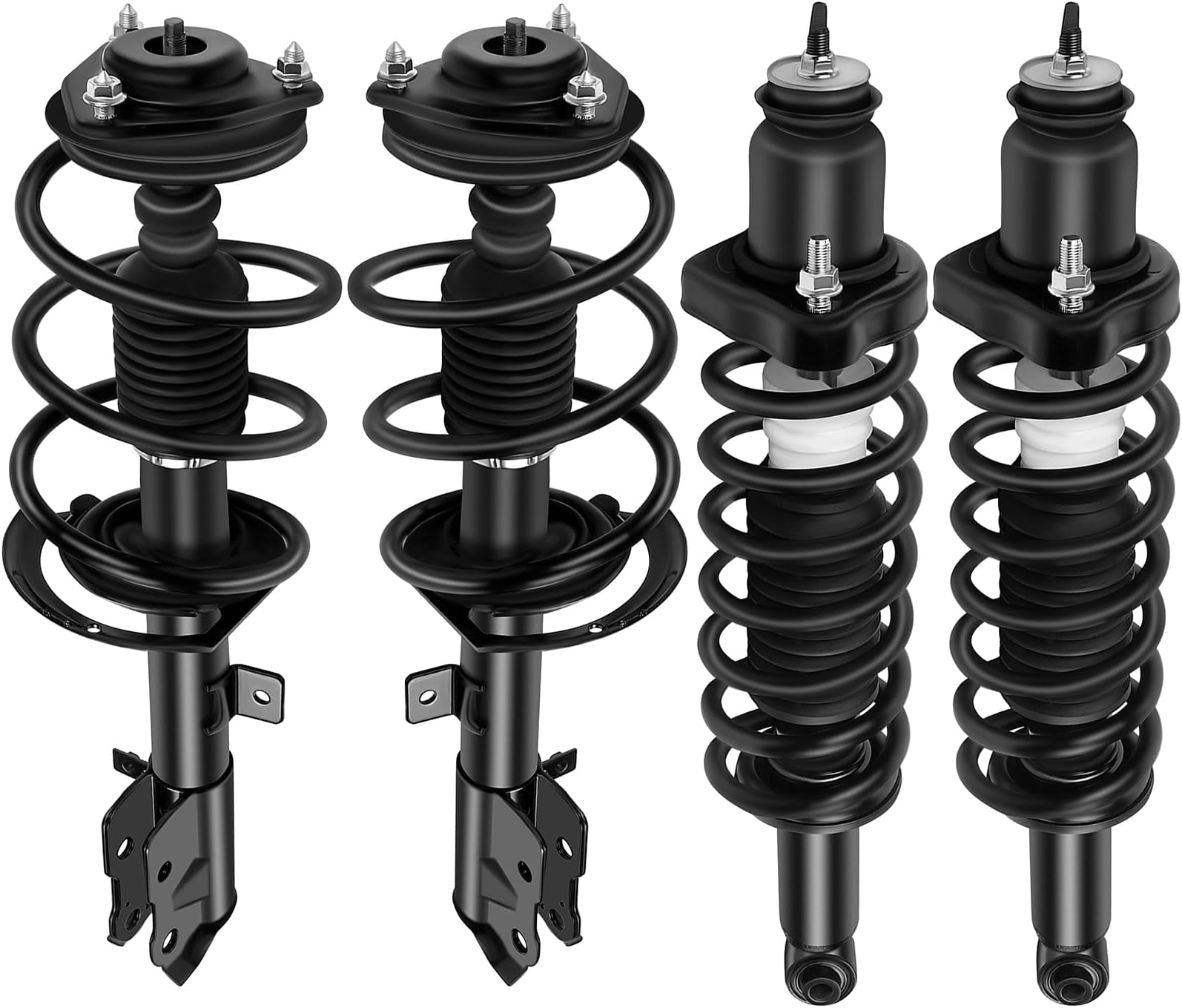 Amazon.com: GDSMOTU Front & Rear Complete Struts & Coil Spring Assembly ...