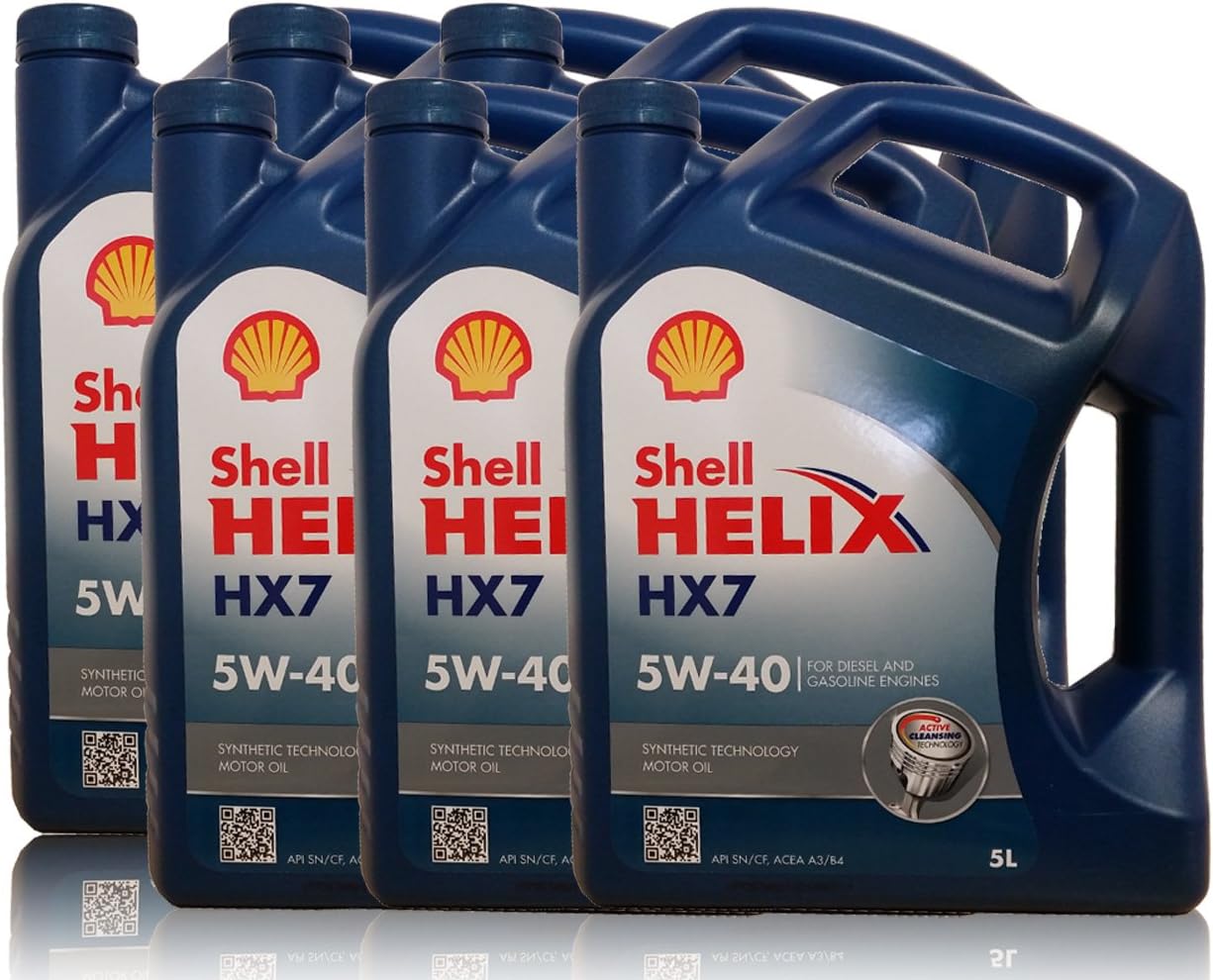 Amazon.fr : Shell Helix HX7 5W40 6x5L Liter