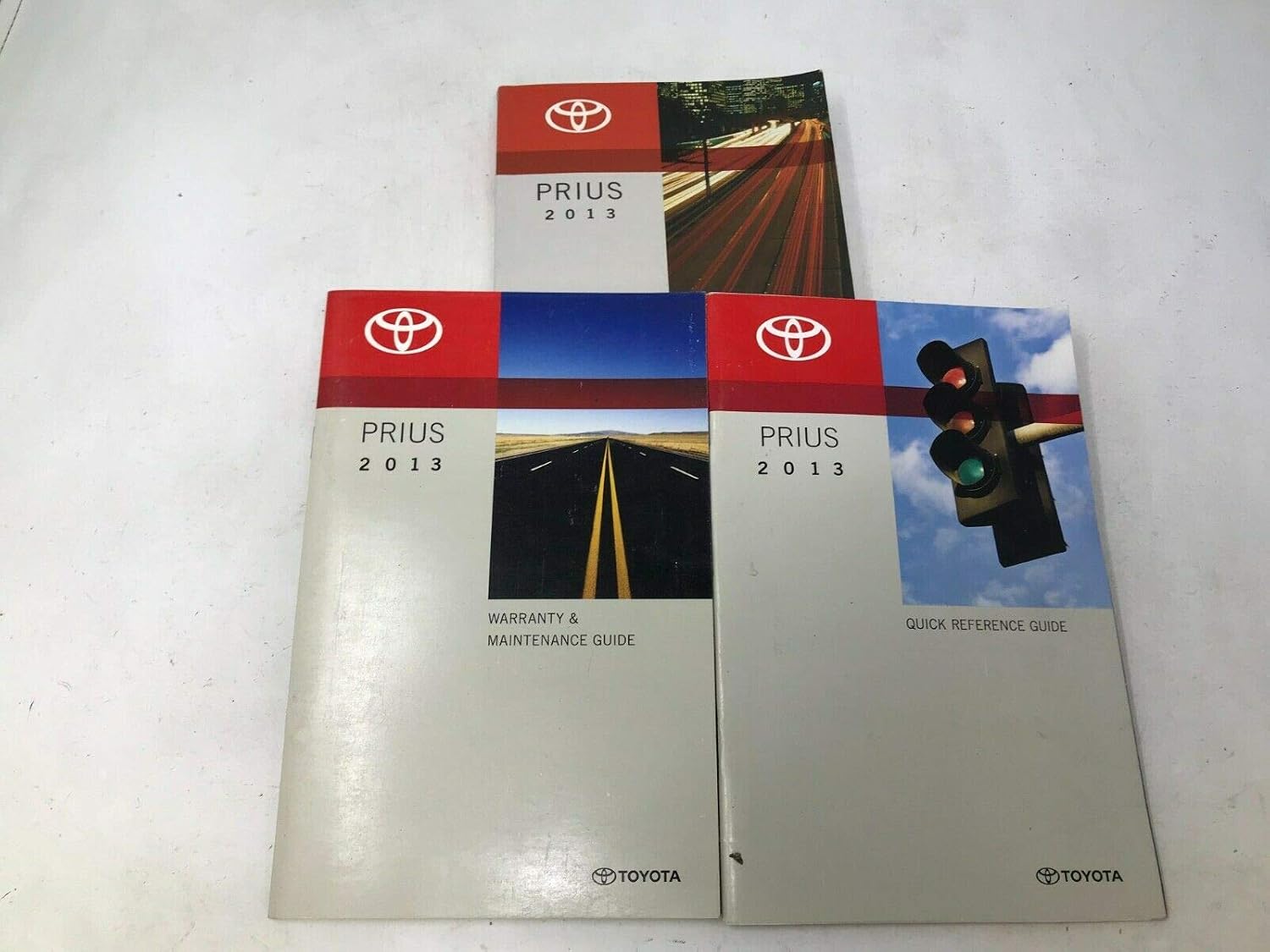 2013 Toyota Prius Owners Manual Handbook Set OEM Z0A1312: Toyota ...