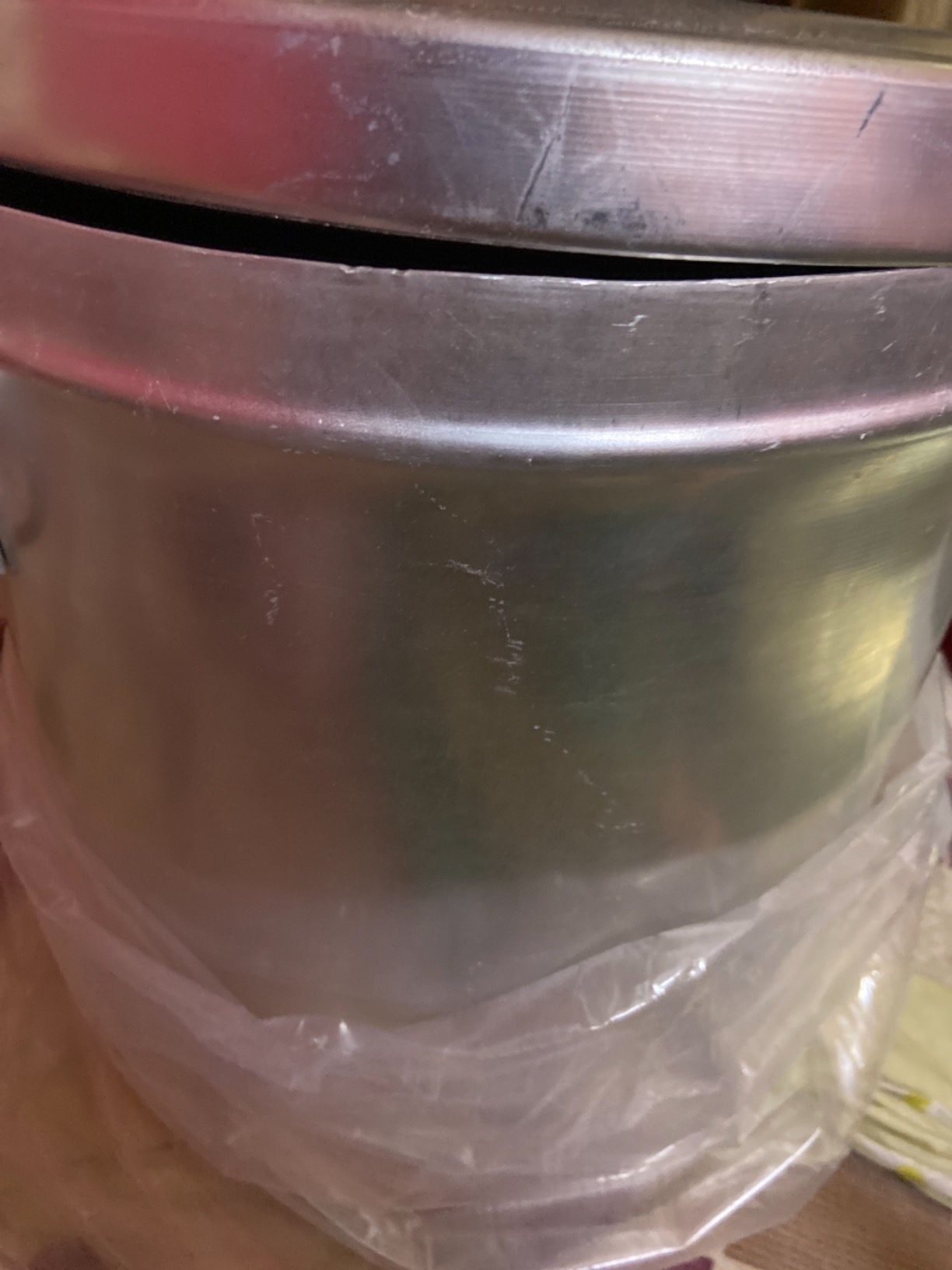 Buy Shri Hari Art Villa Aluminium Deep Atta Dabba (Silver, 25 Kg ...