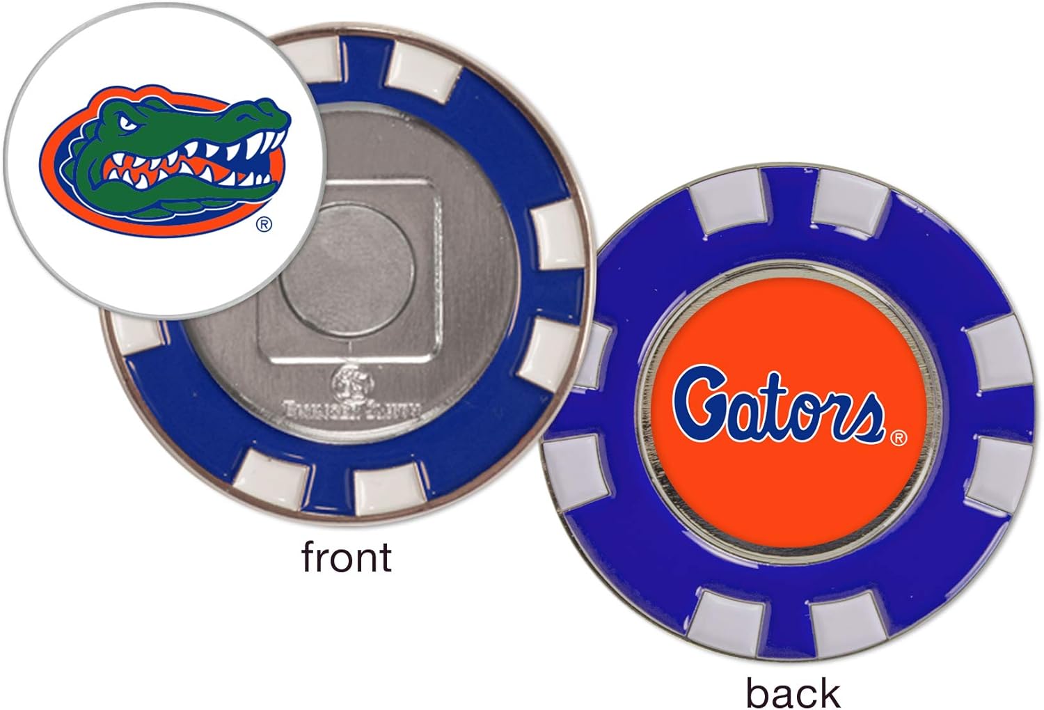 Florida Gators UF Ball Marker Challenge Coin Poker Chip Metall : Amazon ...