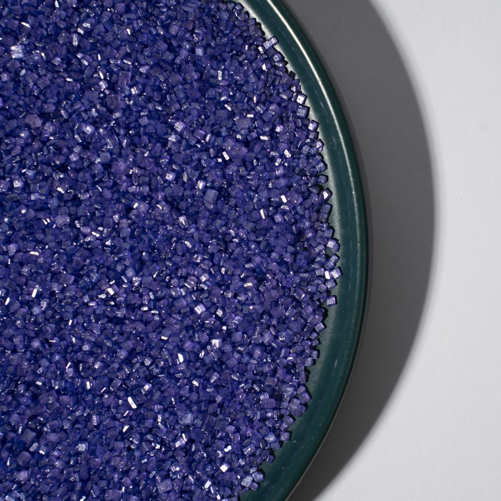 Snapklik.com : Purple Sanding Sugar Edible Sugar Sprinkles For Cakes ...