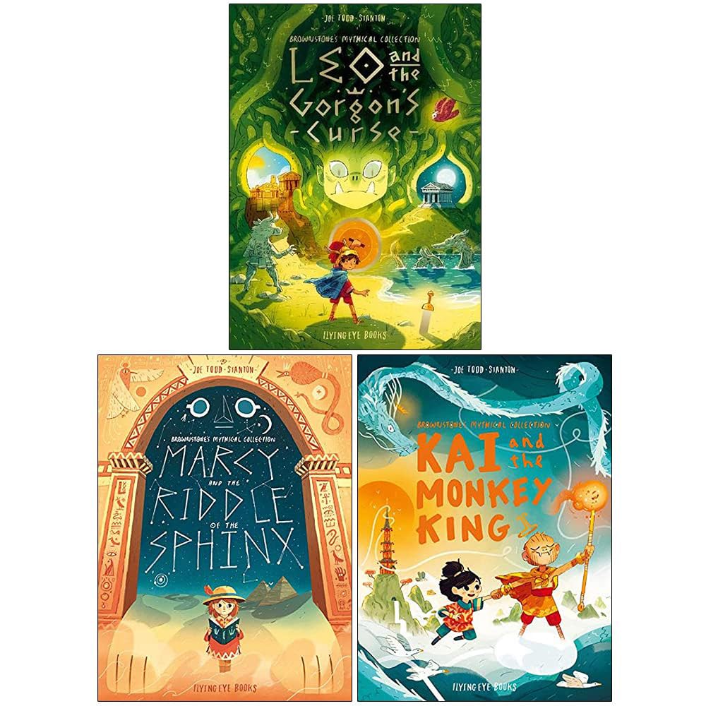 Buy Brownstone's Mythical Collection 3 Books Set By Joe Todd-Stanton ...